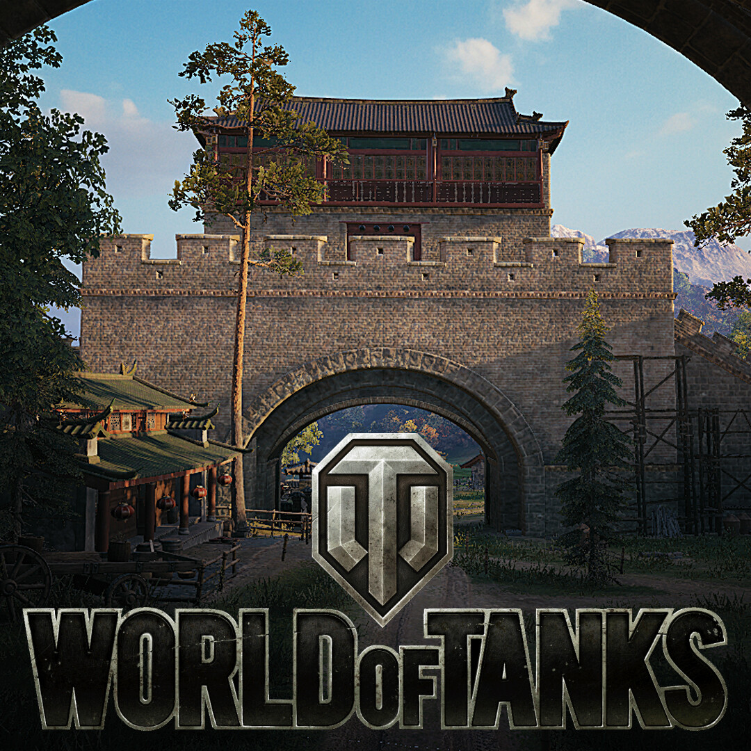 ArtStation - World of Tanks - Asian buildings
