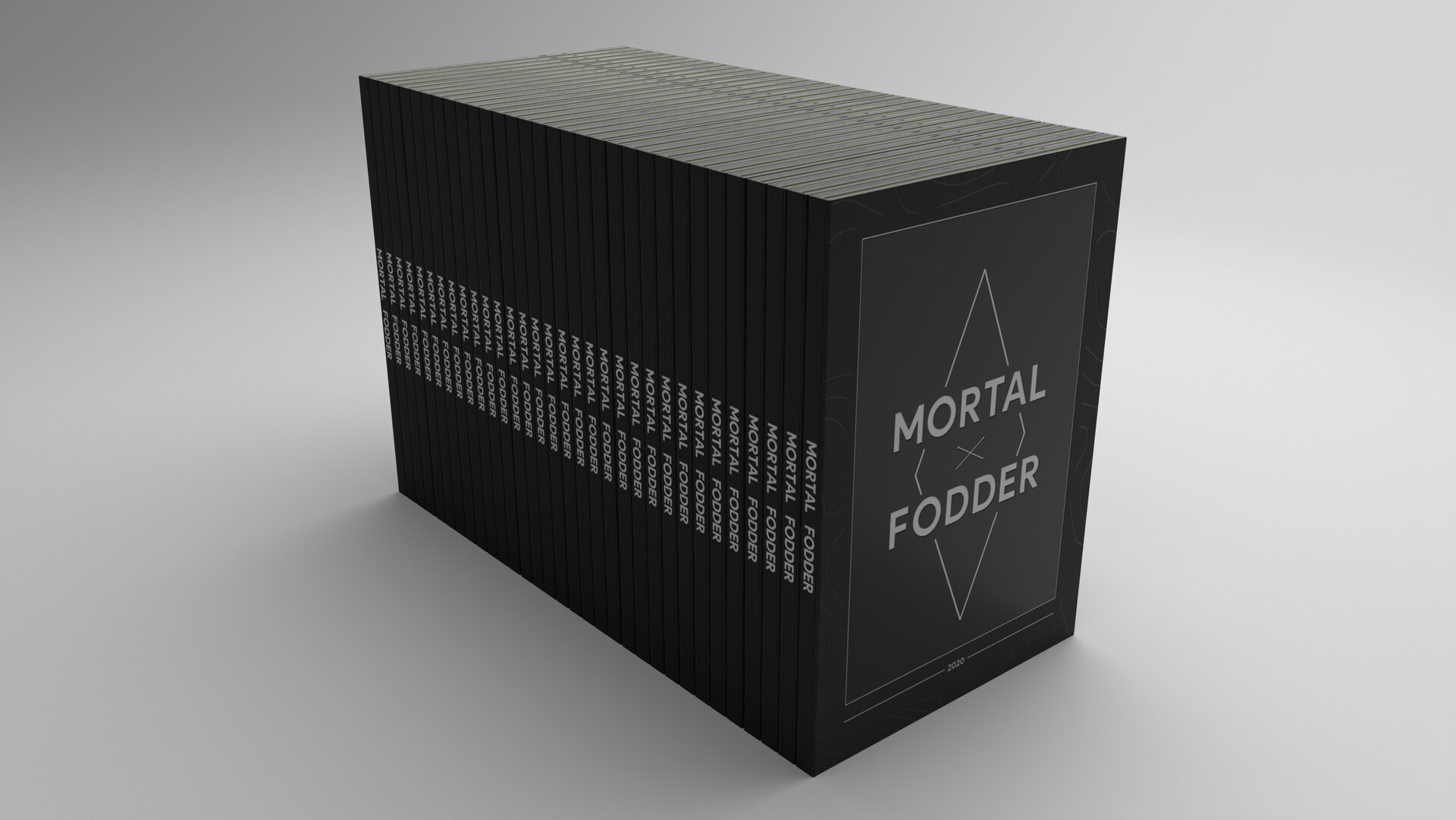 ArtStation - Mortal x Fodder (Book Mockup)