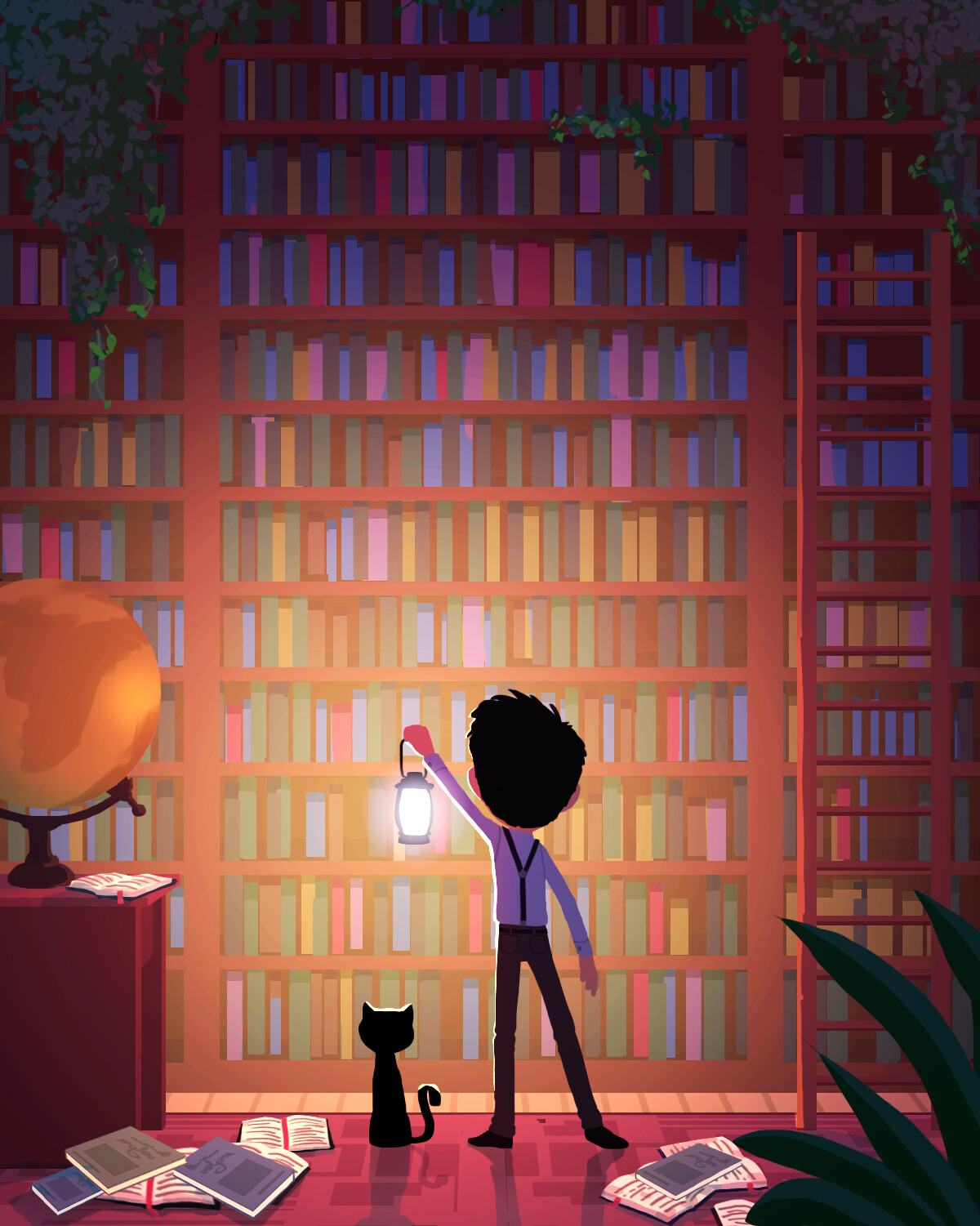 ArtStation - In the Library