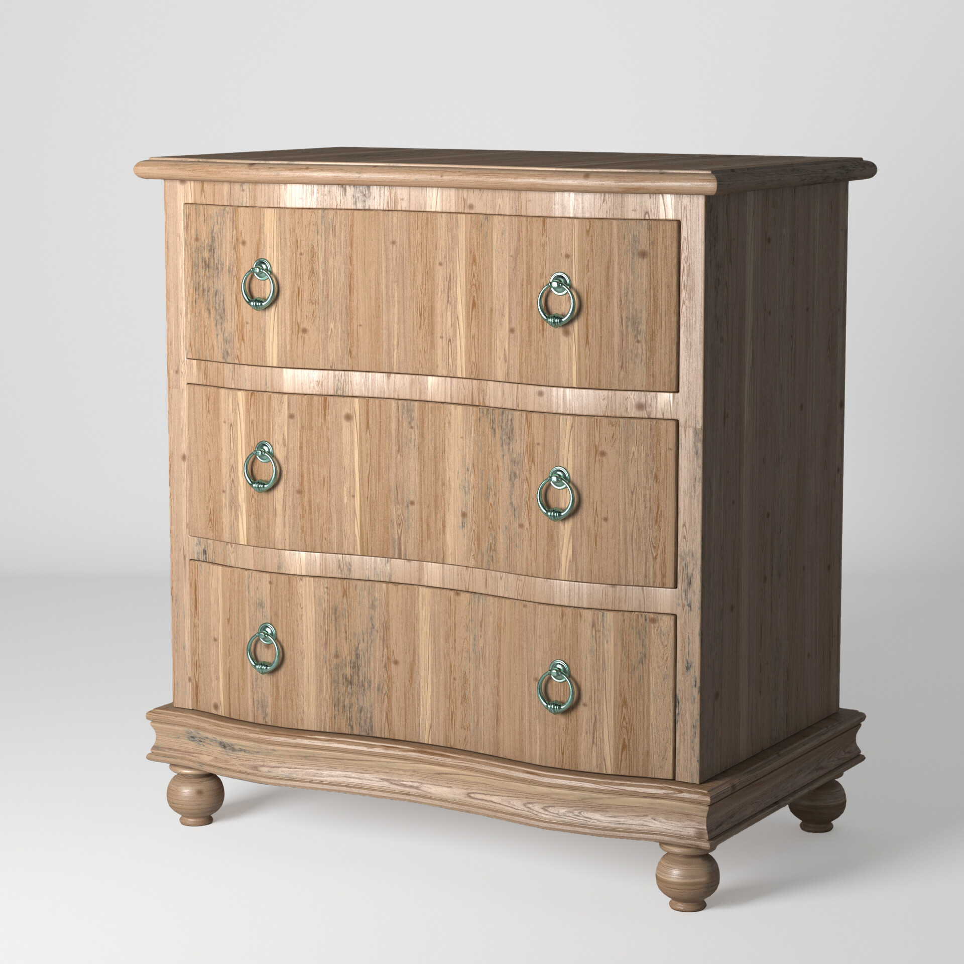 ArtStation - Chest 3 Drawers