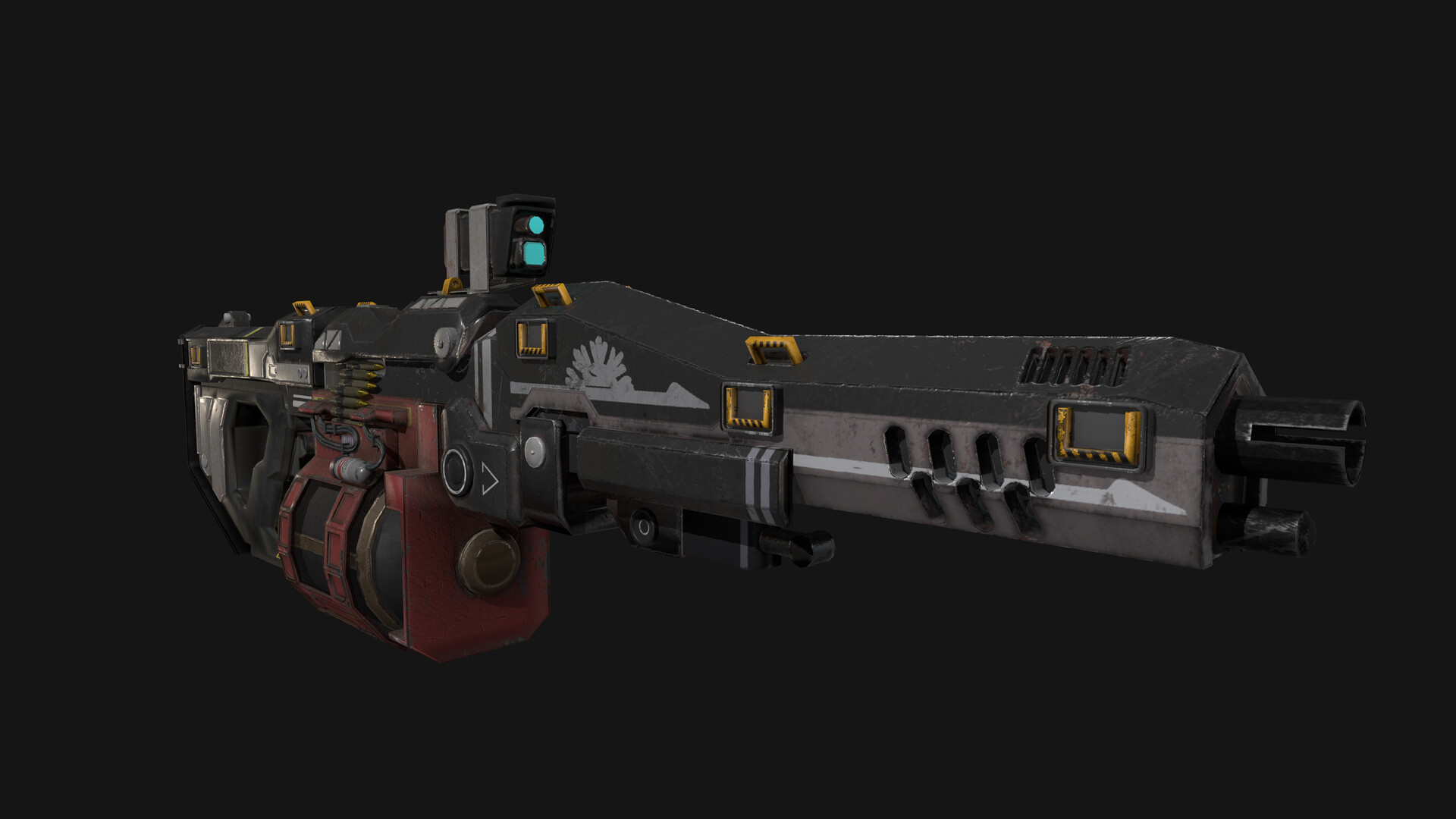 ArtStation - XO-16 Chaingun