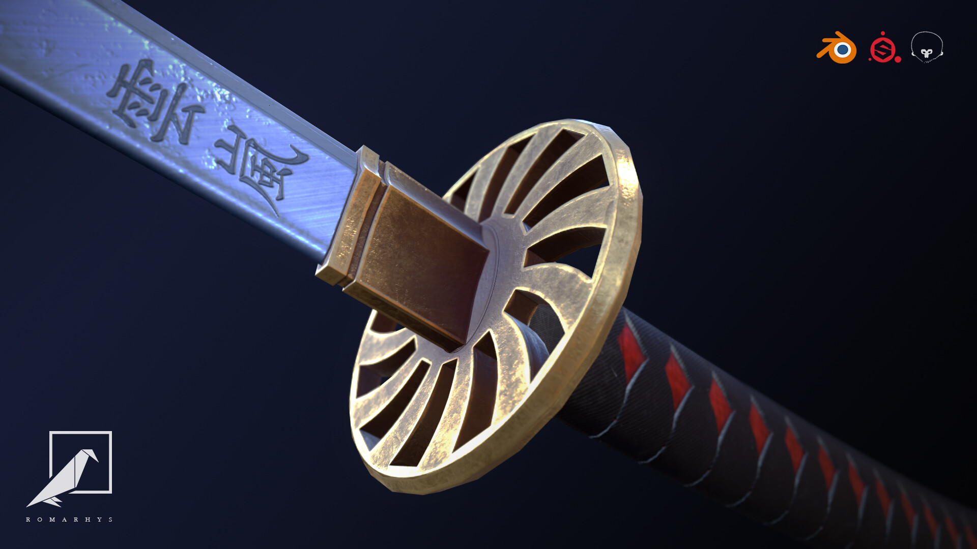 ArtStation - Katana | Game Ready Asset