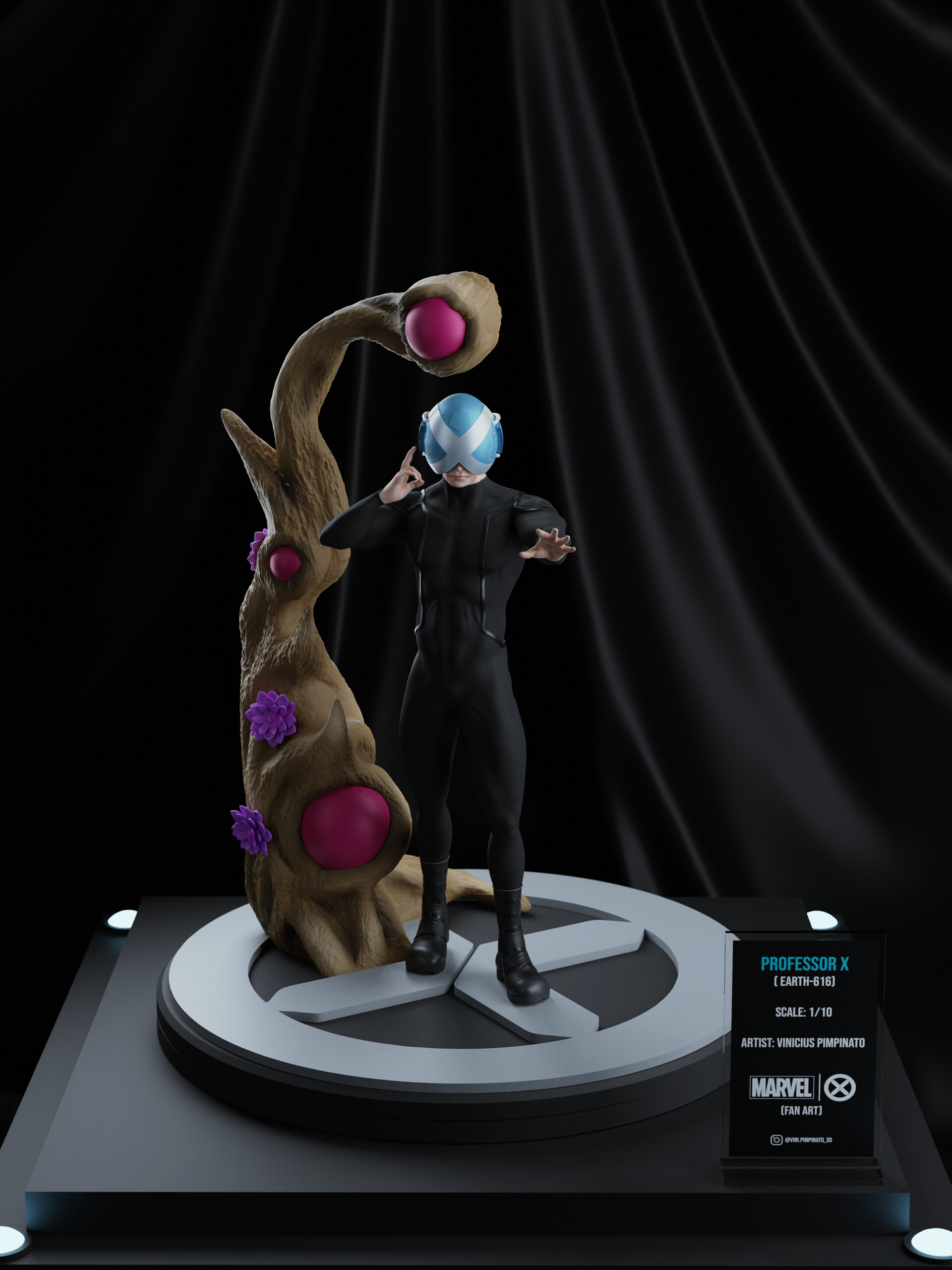 ArtStation - Professor X (House of X) - Collectible Statue (Fan Art)