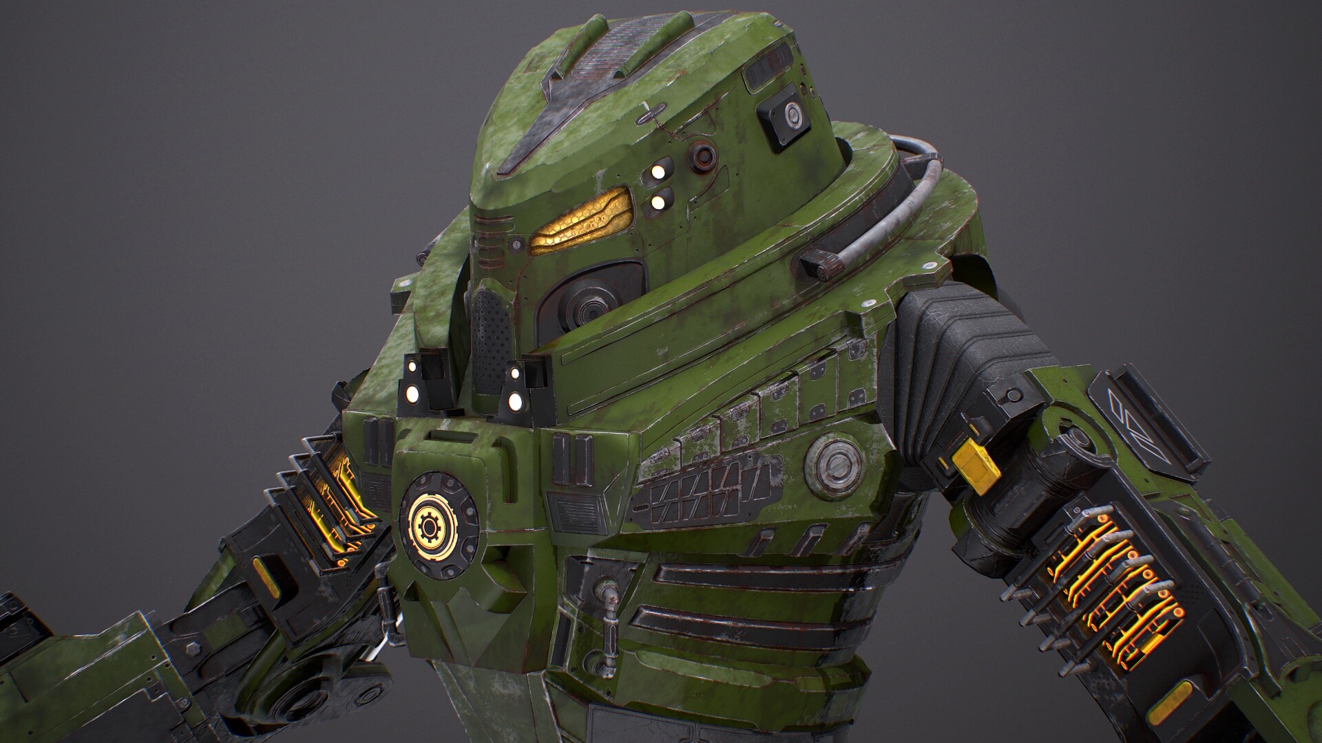 ArtStation - [OC] Zealot Mech