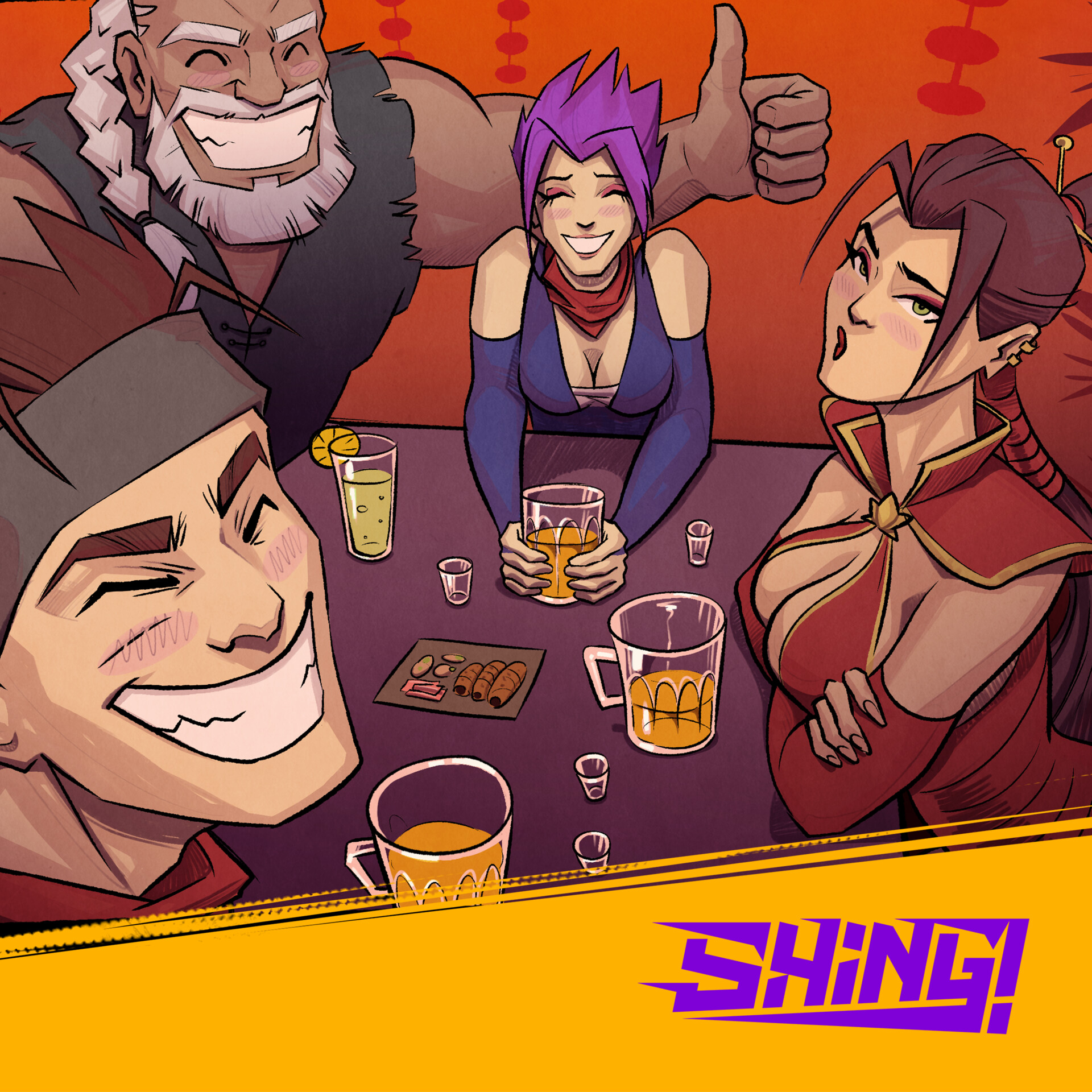 ArtStation - Shing! illustrations