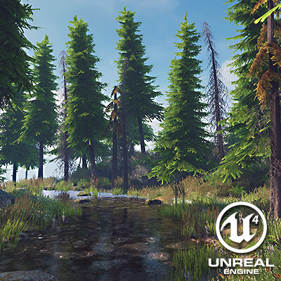 ArtStation - Lake Forest