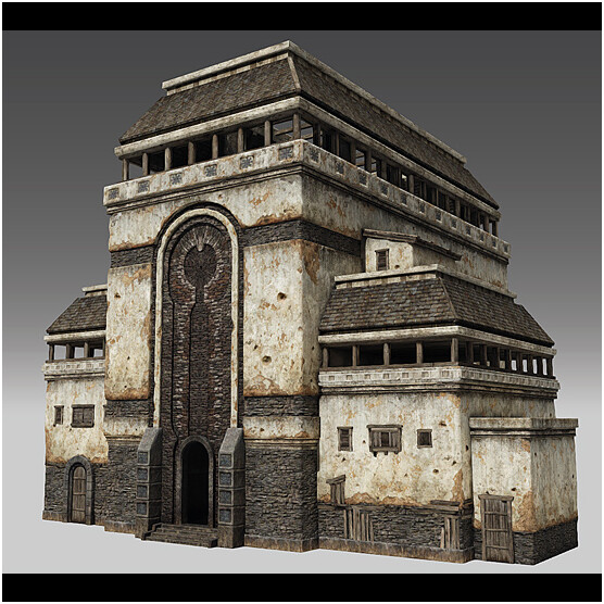 ArtStation - [Landmark] Big building