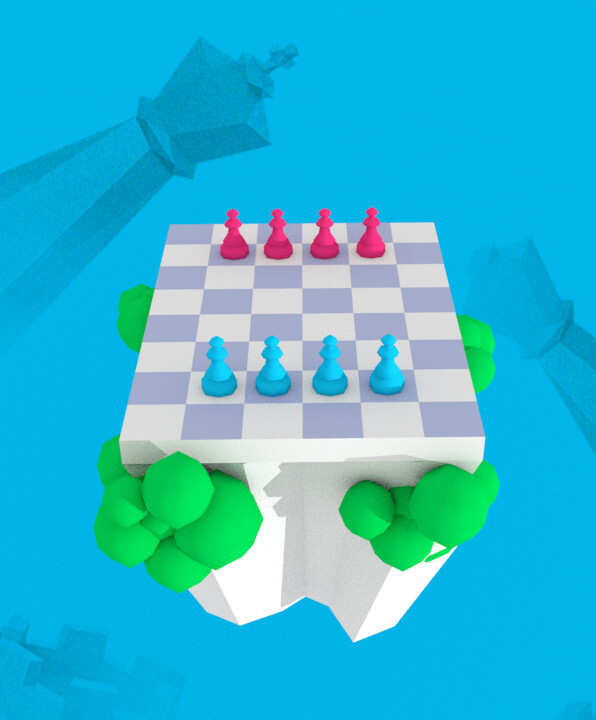 ArtStation - Hyper casual chess (animation)