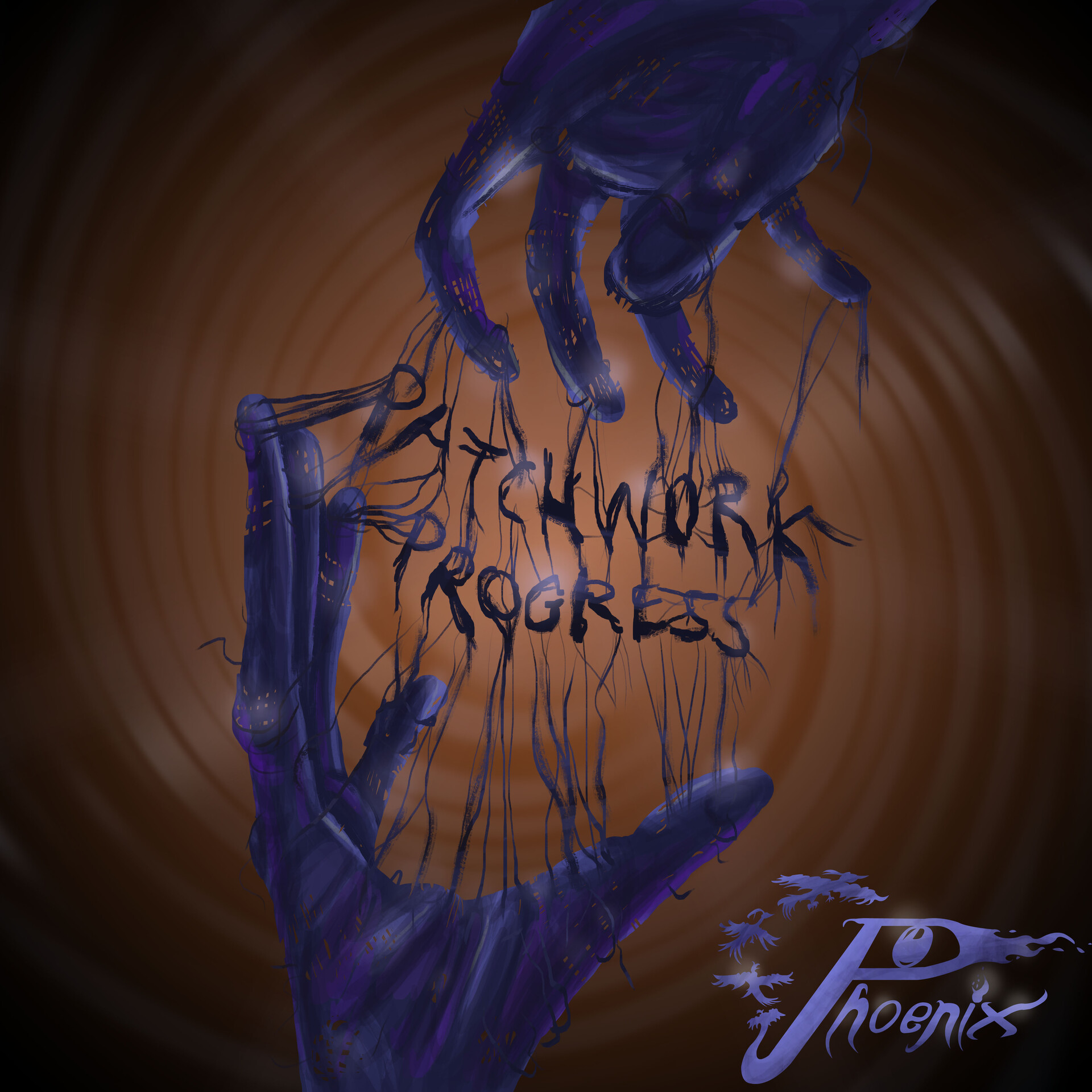 ArtStation - Phoenix: My Band's Logo and Album Art (Late Oct 2020)