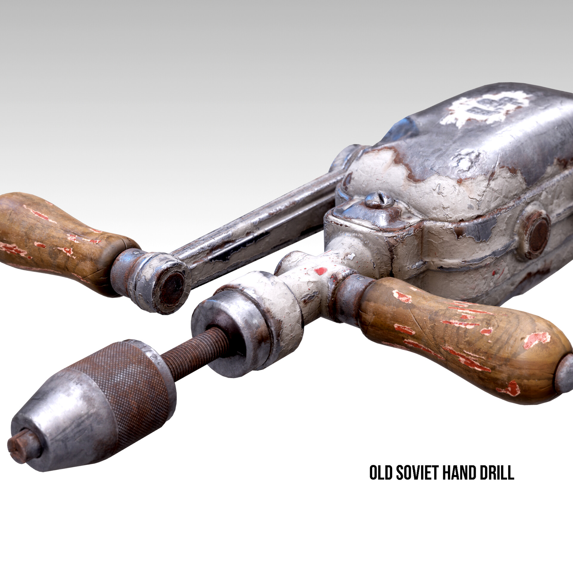 ArtStation - Old Soviet Hand Drill