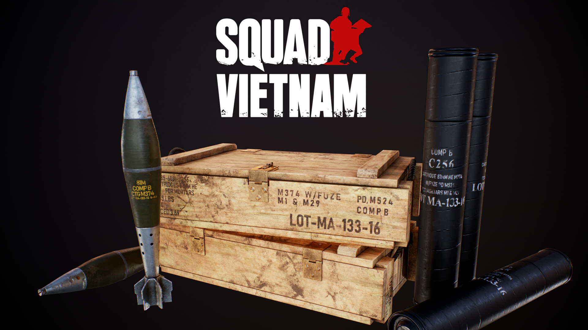 ArtStation - U.S. Mortar Props