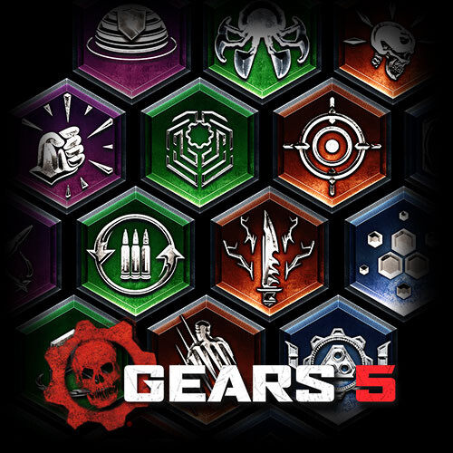 ArtStation - Gears 5 Class Icons and Skill Cards