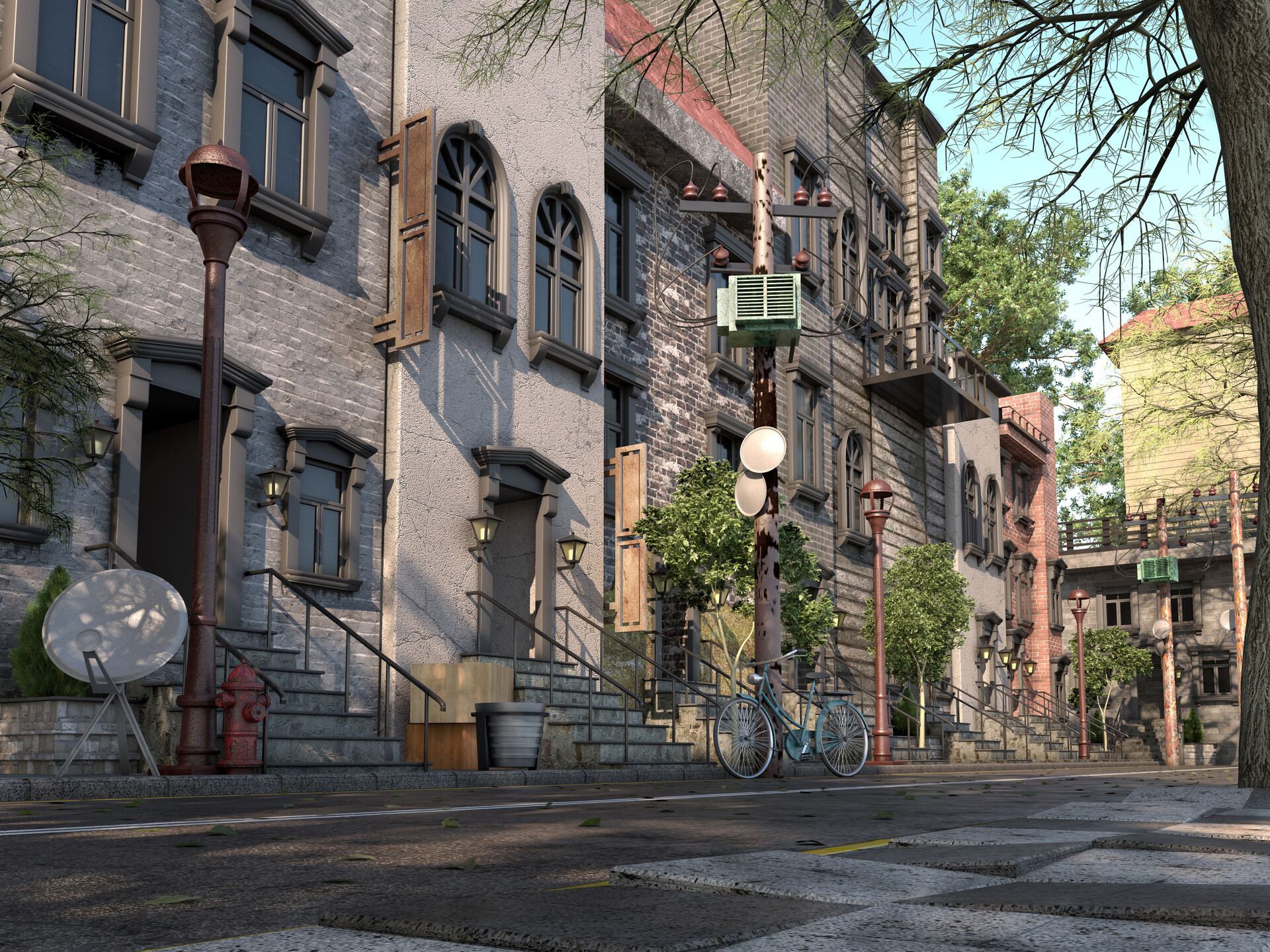ArtStation - Street Environment Design