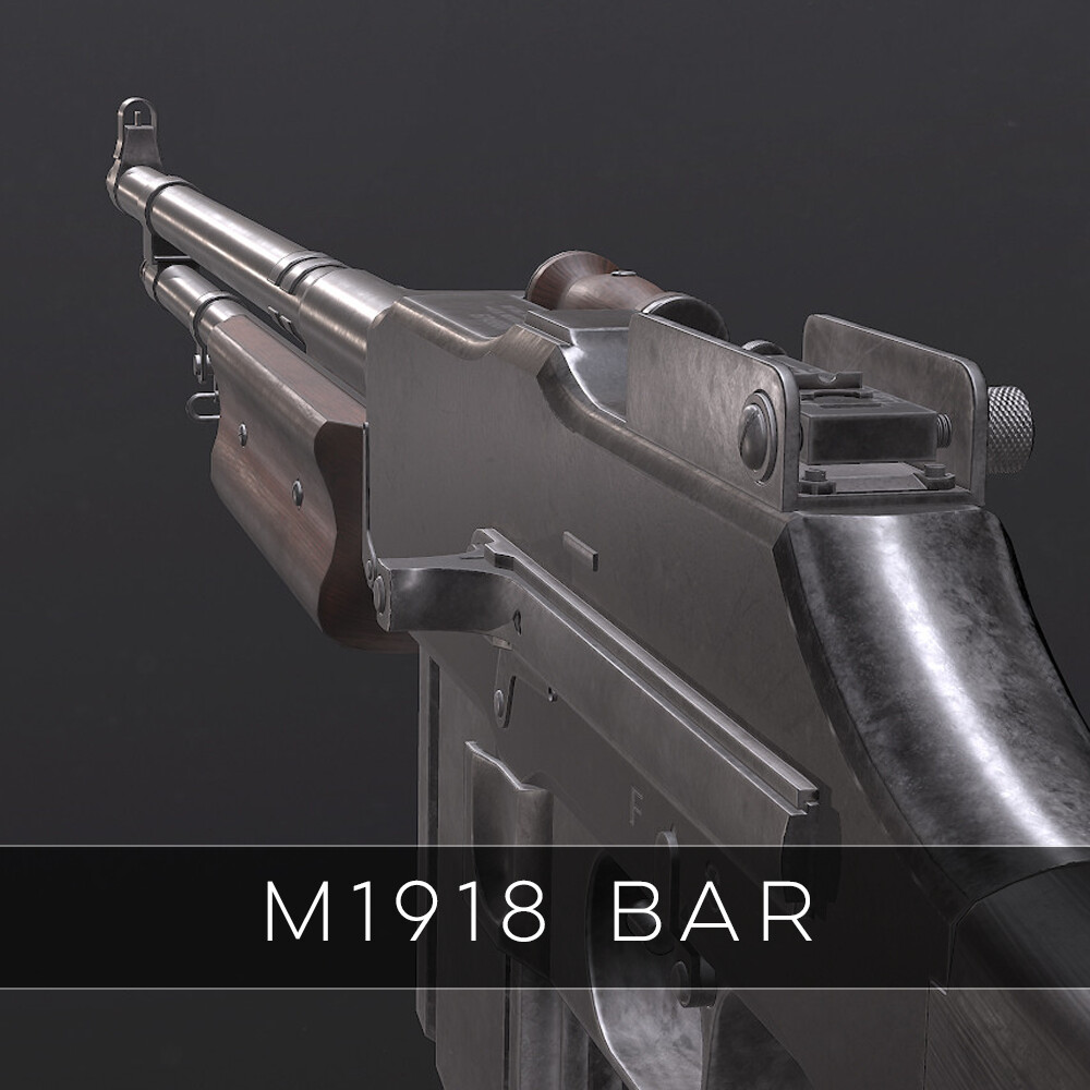 ArtStation - M1918 BAR