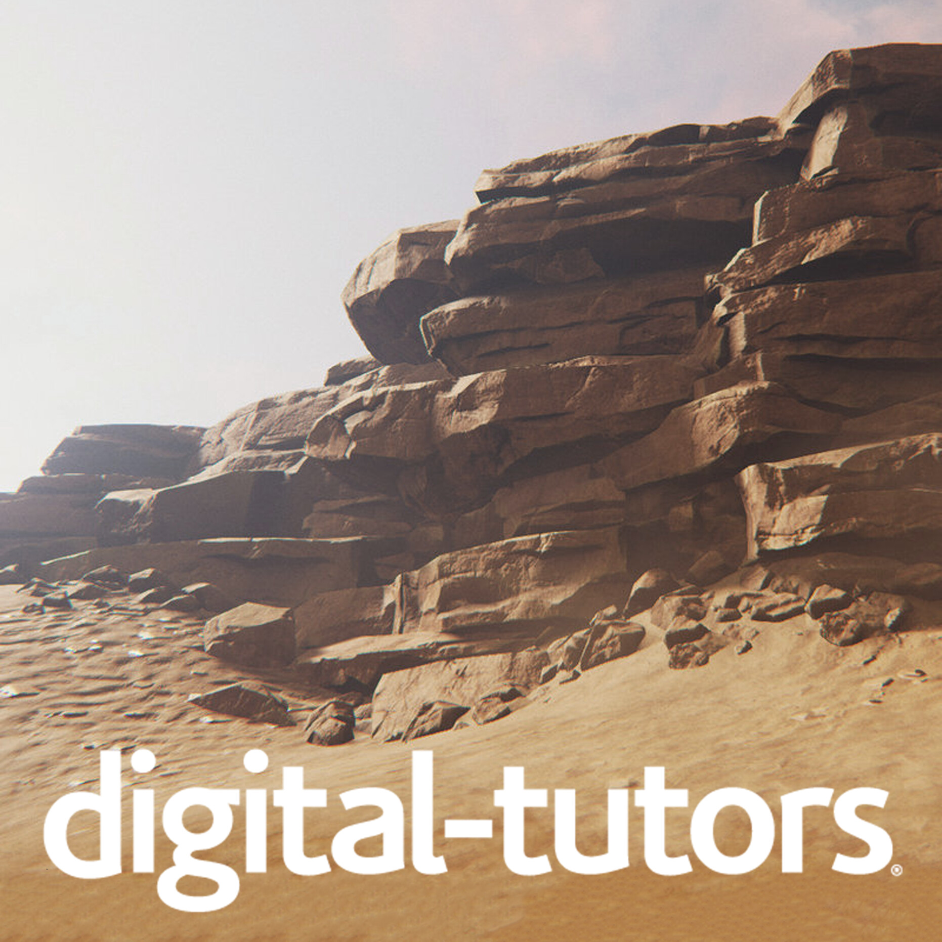 ArtStation - Digital Tutors: Creating Rock Structures for Games in ...