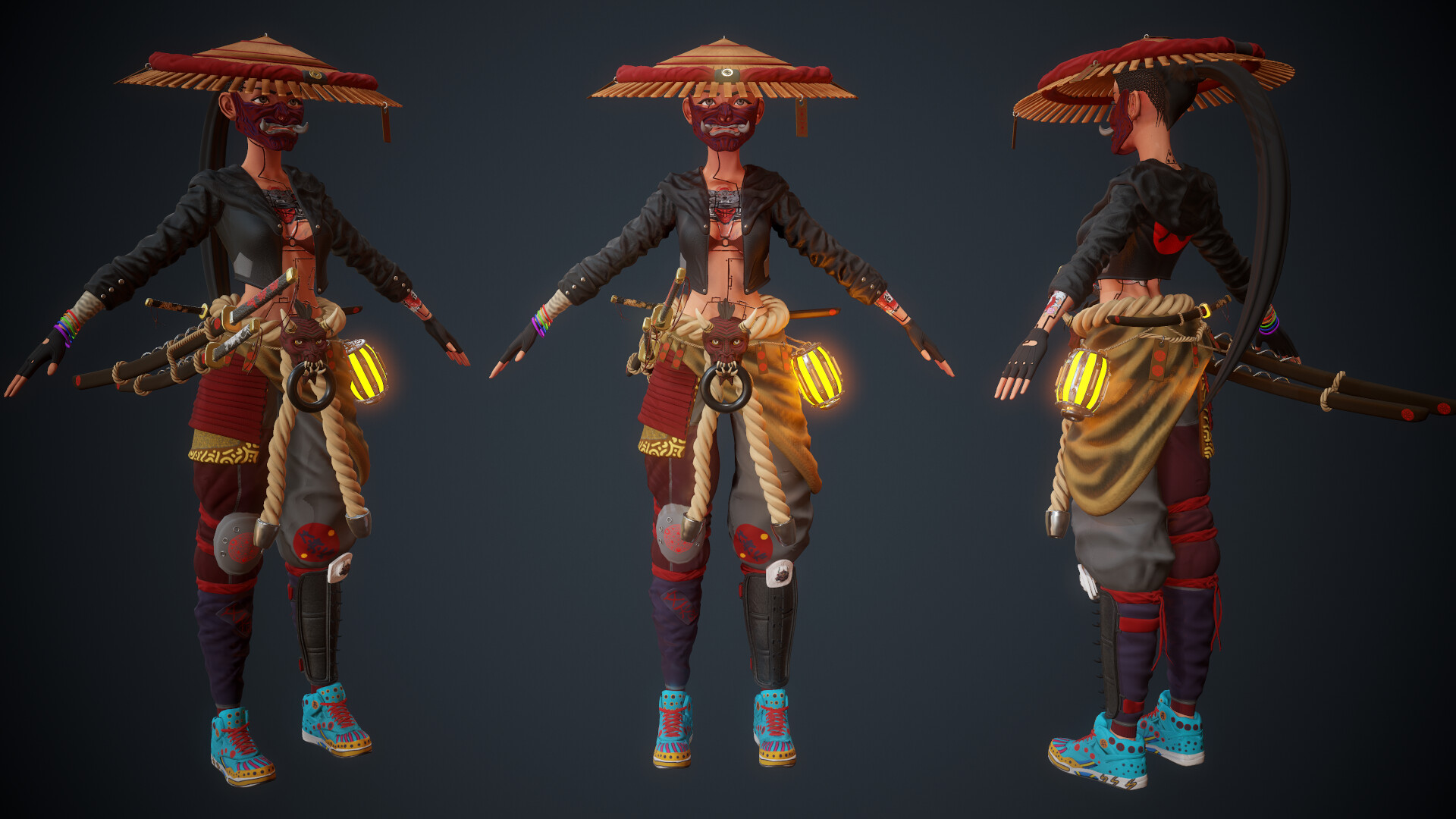 ArtStation - Samurai Girl