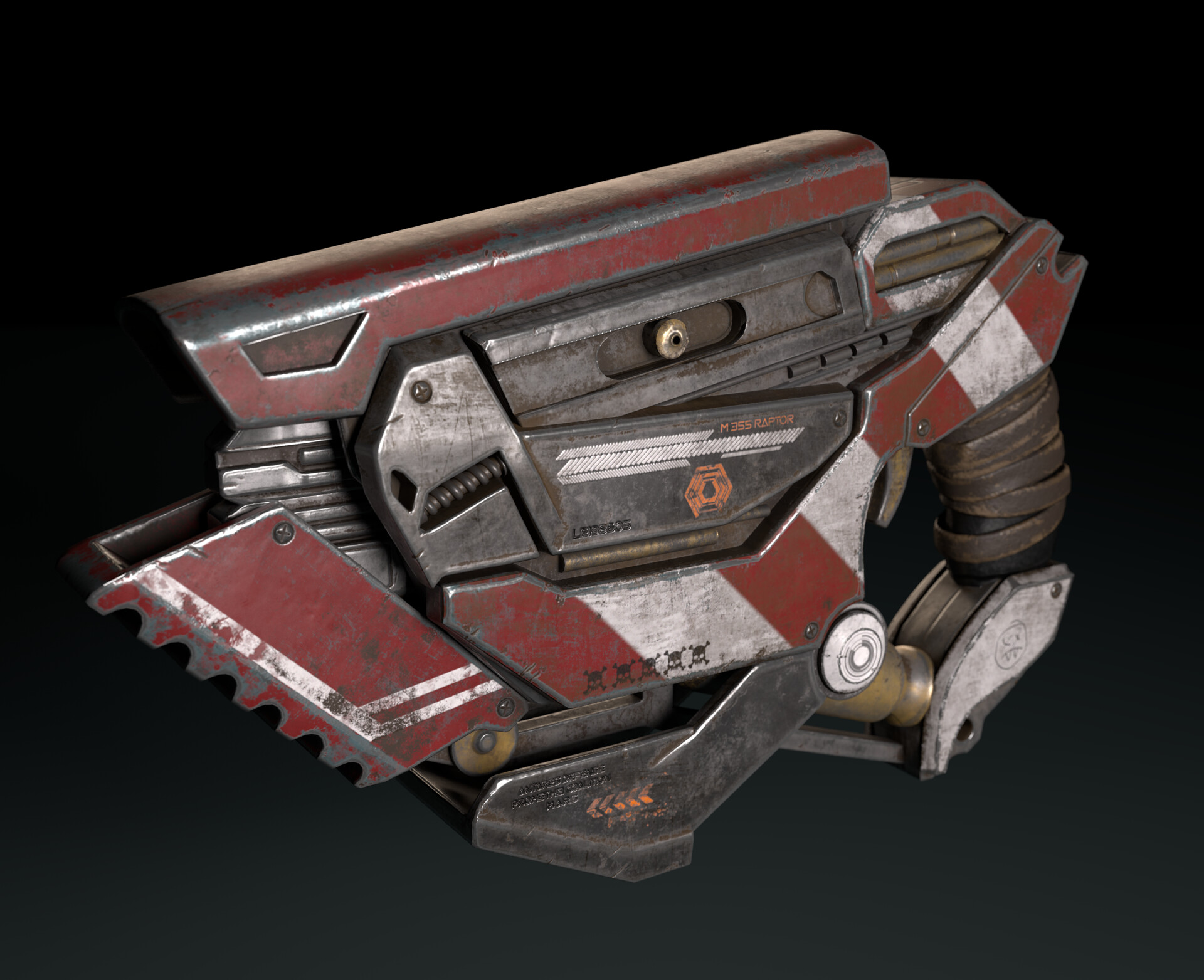 ArtStation - M355 Raptor - ANTARES DEFENSE, M.A.R.S.