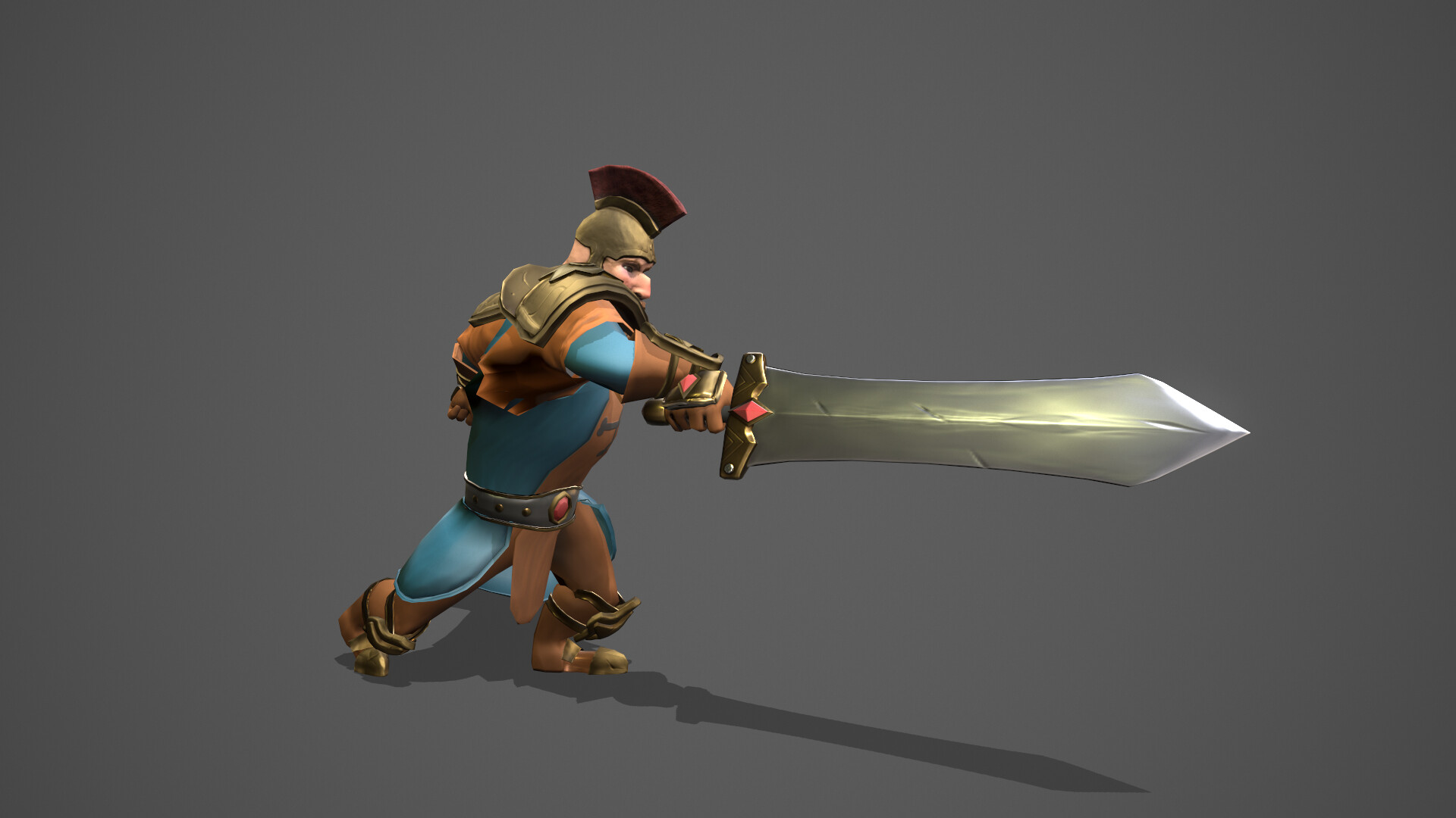 ArtStation - Warrior Attack Animation