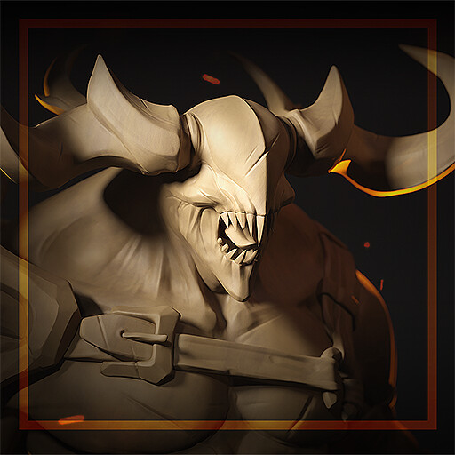 ArtStation - Demon-Guy Sculpt