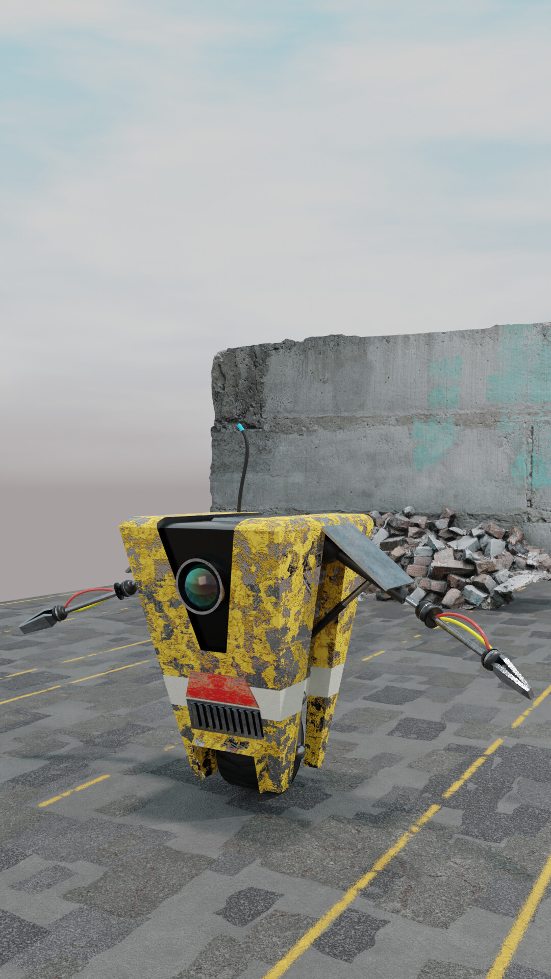 ArtStation - Claptrap Realistic (Fan Made)