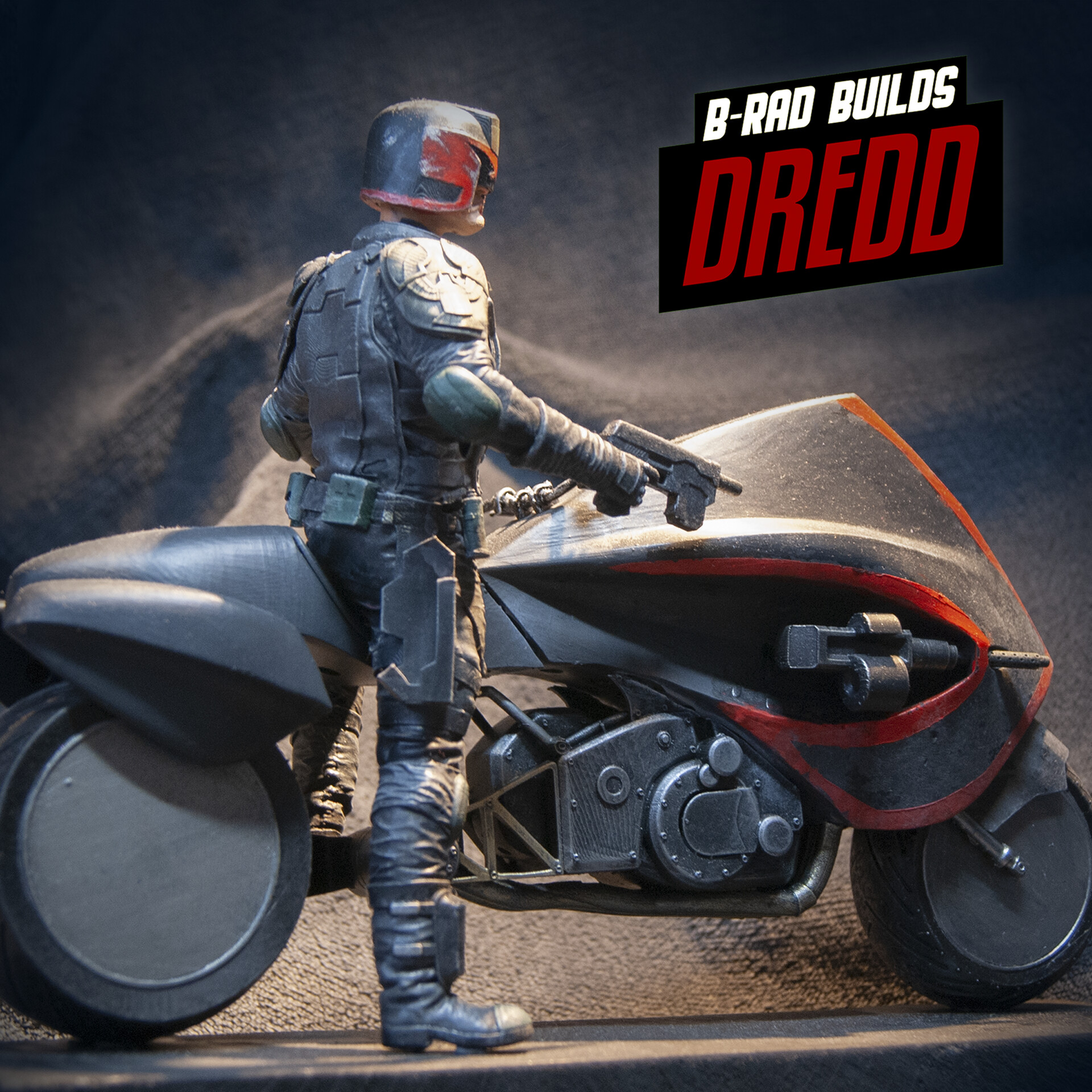 ArtStation - 3D Printed Dredd