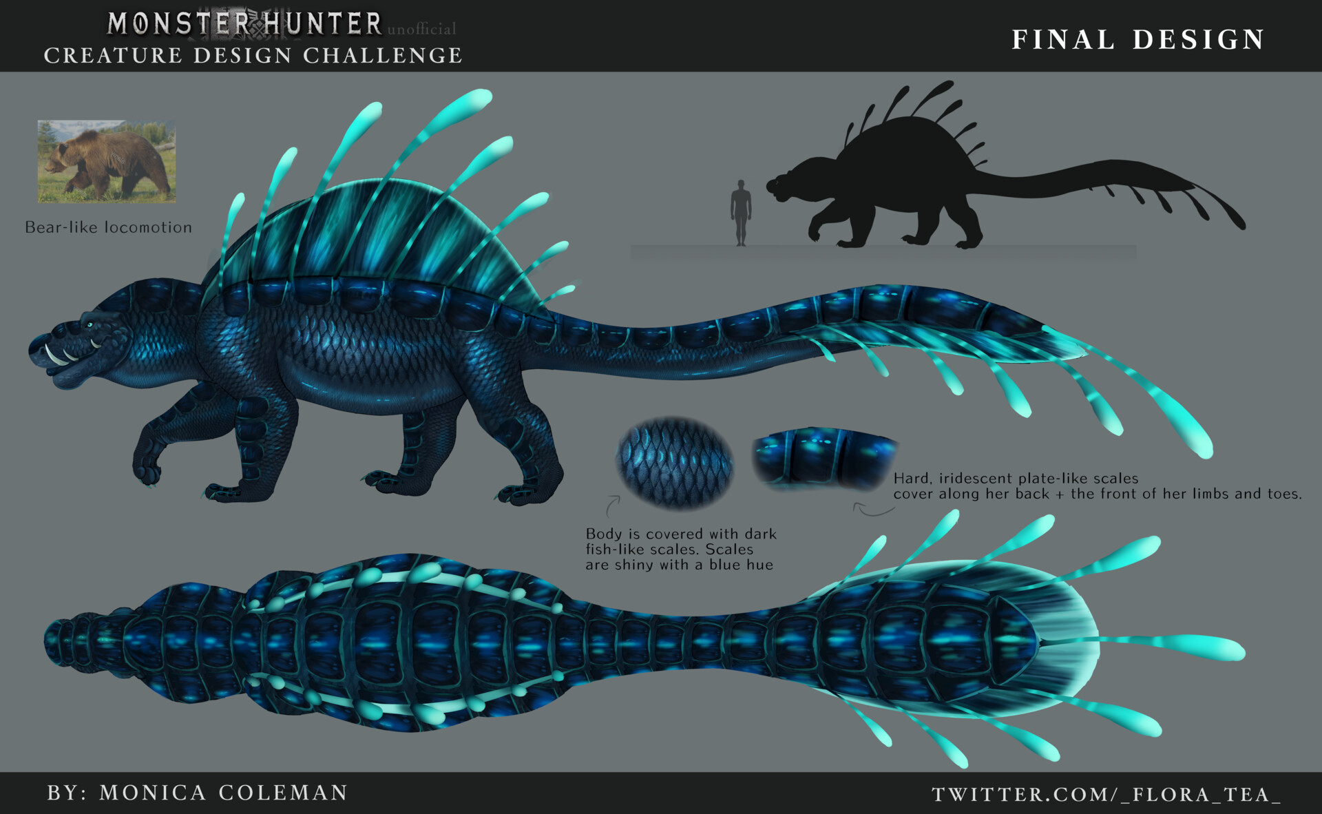 ArtStation - Monster Hunter Creature Design Challenge