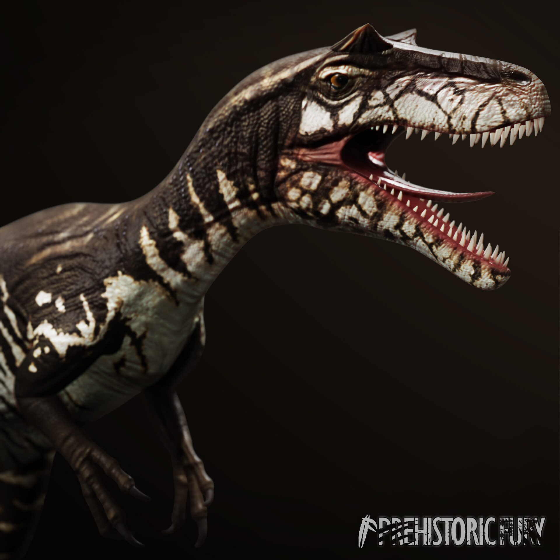 ArtStation - Suskityrannus - Prehistoric Fury