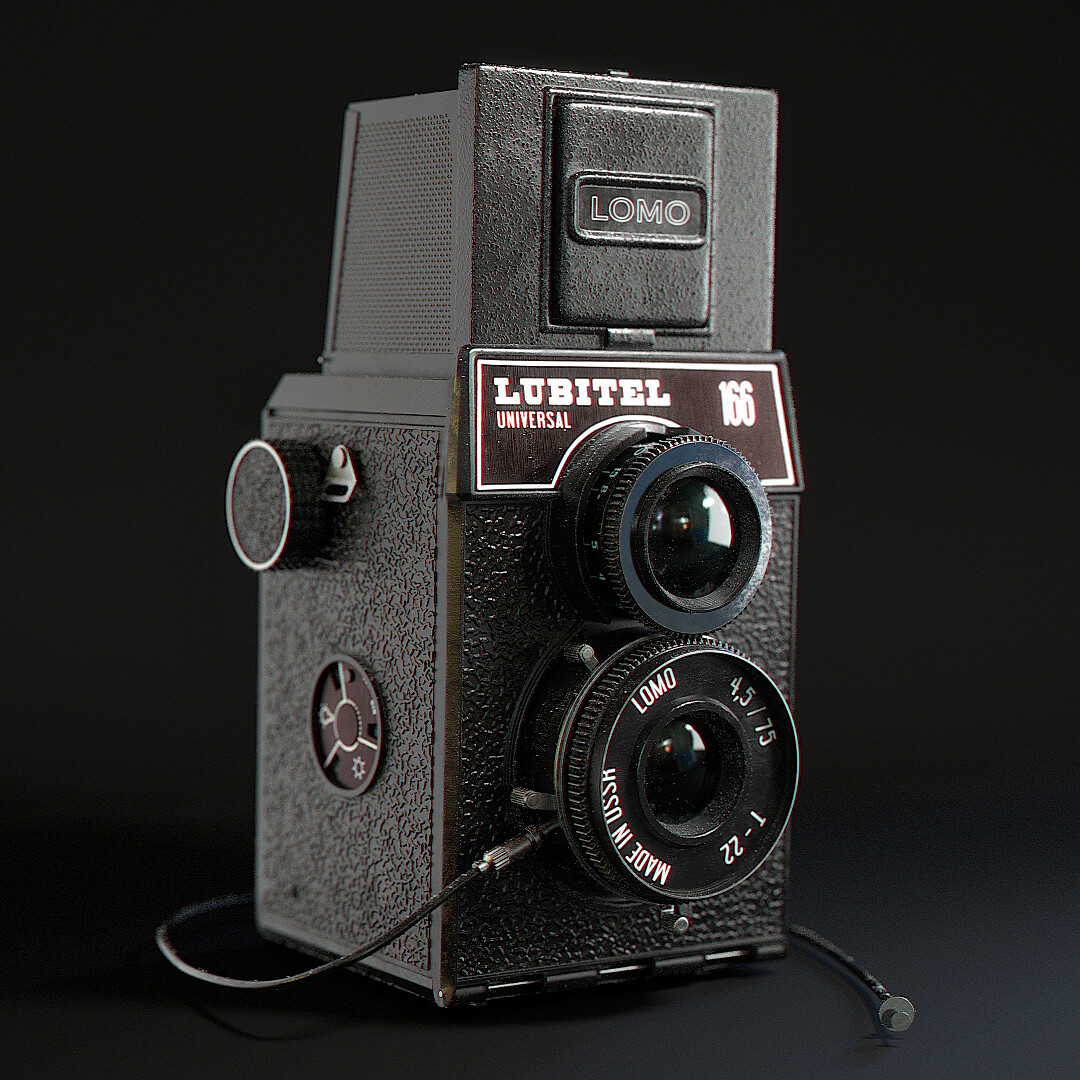 ArtStation - Lubitel Camera Texturing - Mari Vs Substance