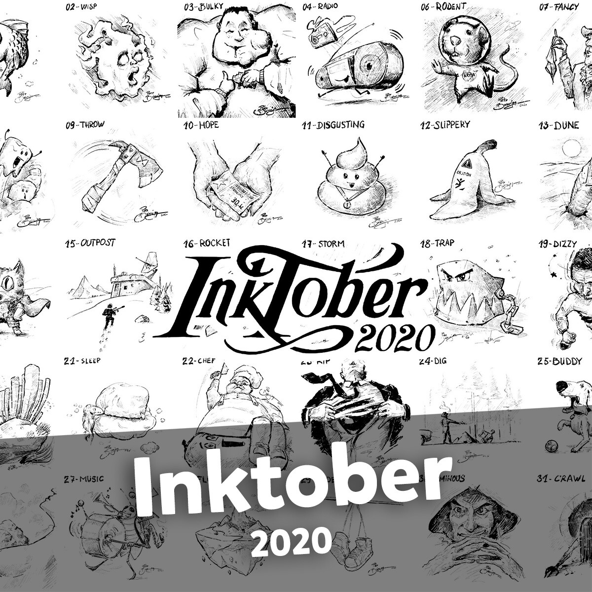 ArtStation - Inktober 2020