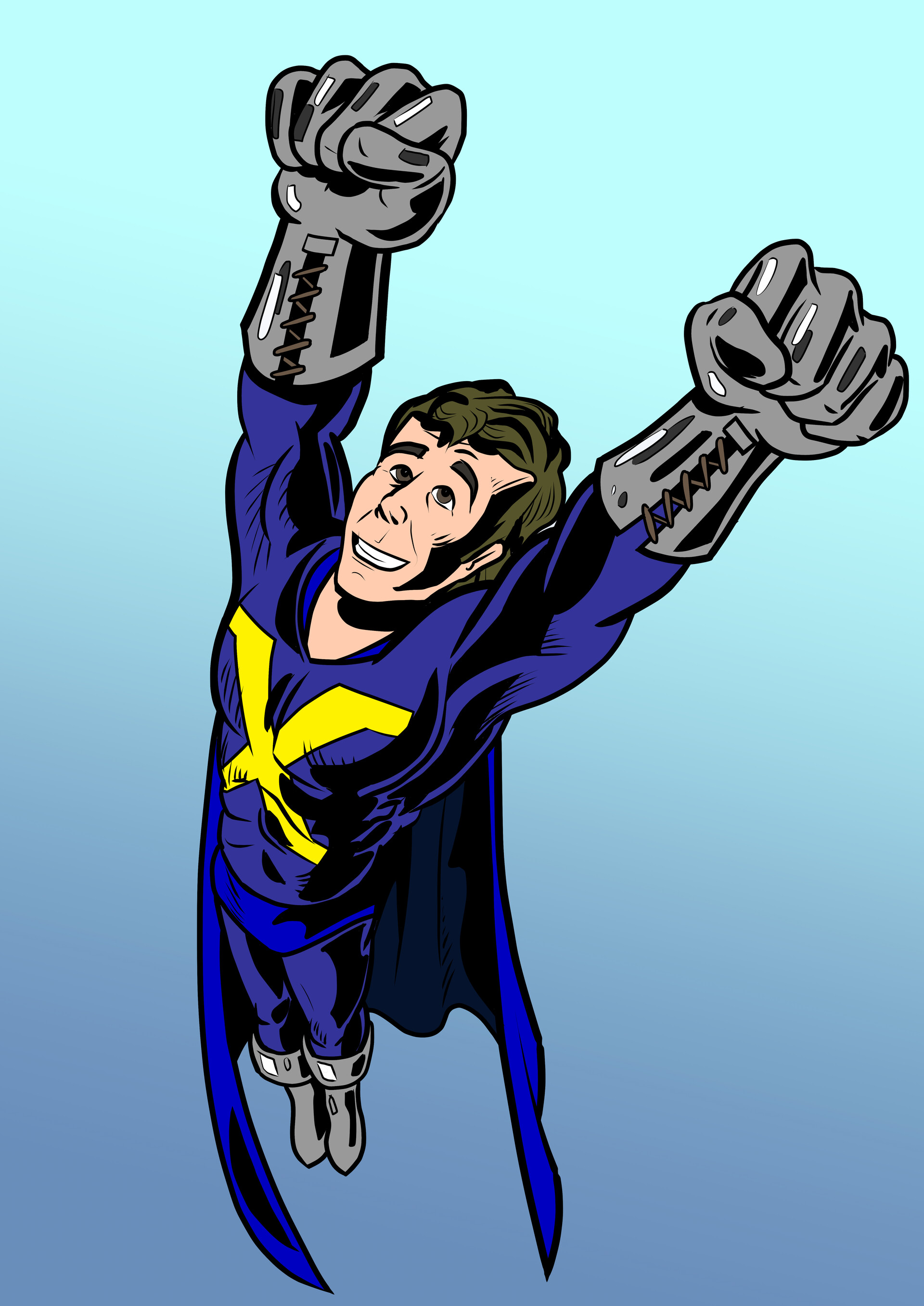 John Pavlick - Superhero Practice Art