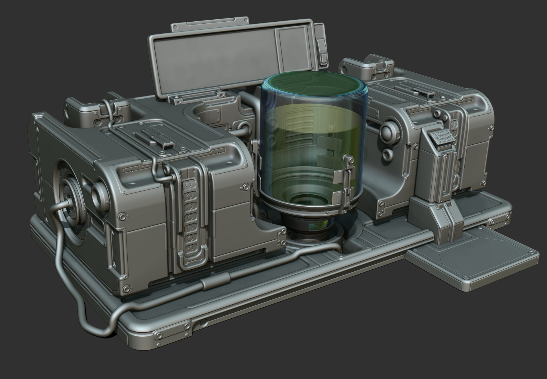 ArtStation - Machine Work (personal project Wip)