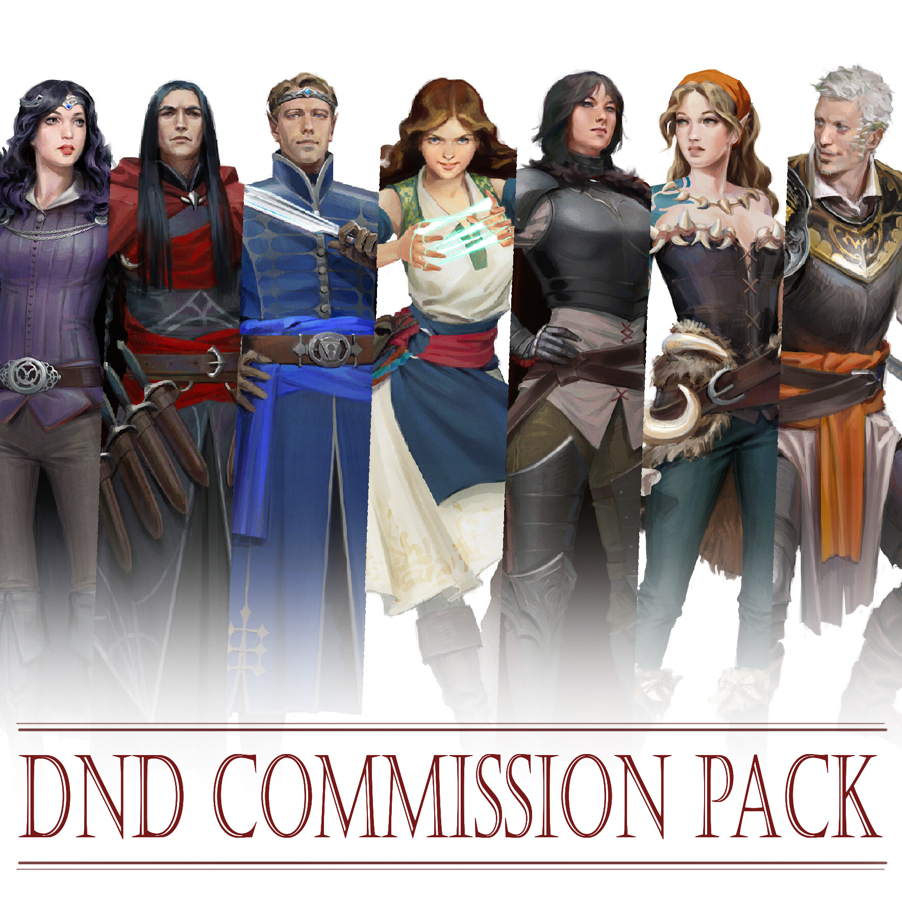 ArtStation - DnD Commission Pack