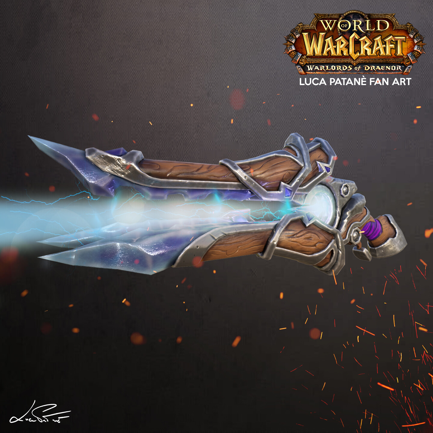 ArtStation - Gun World of Warcraft Warlords of Draenor