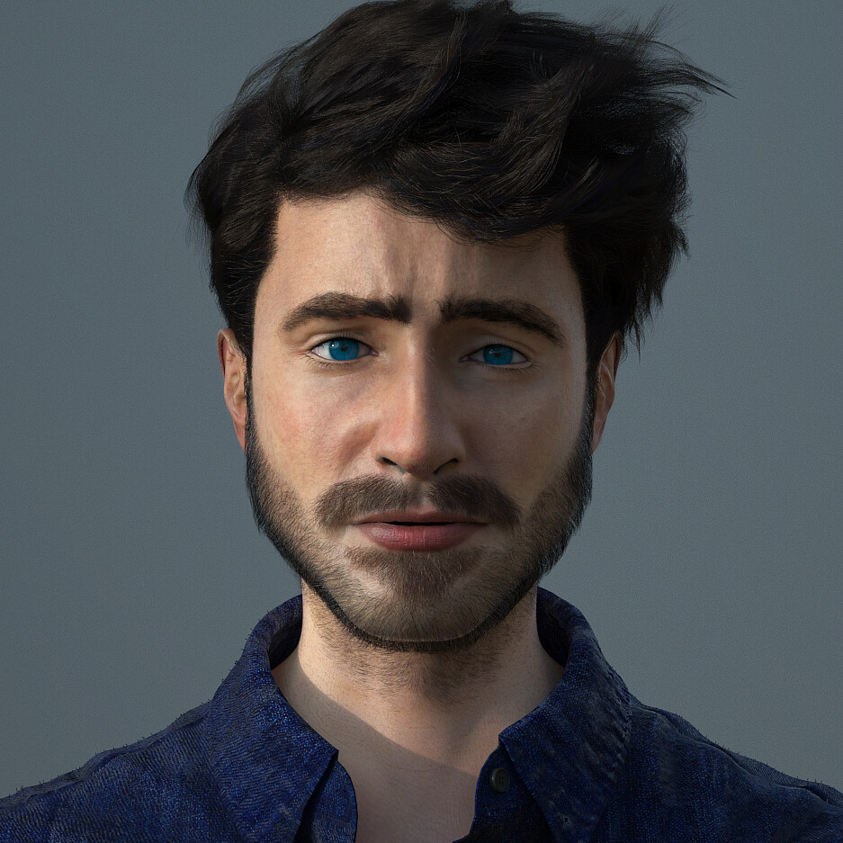 ArtStation - Digital human | V-Ray