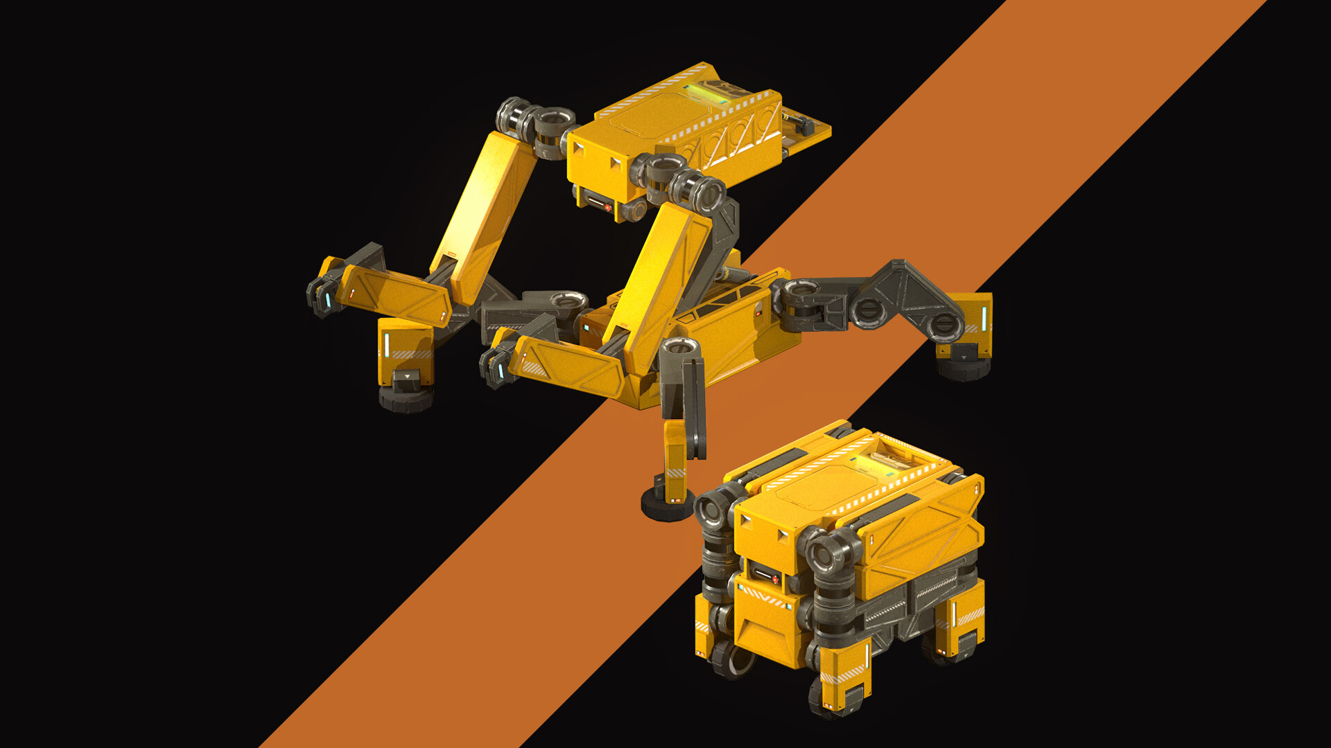 ArtStation - Heavy Cube Worker