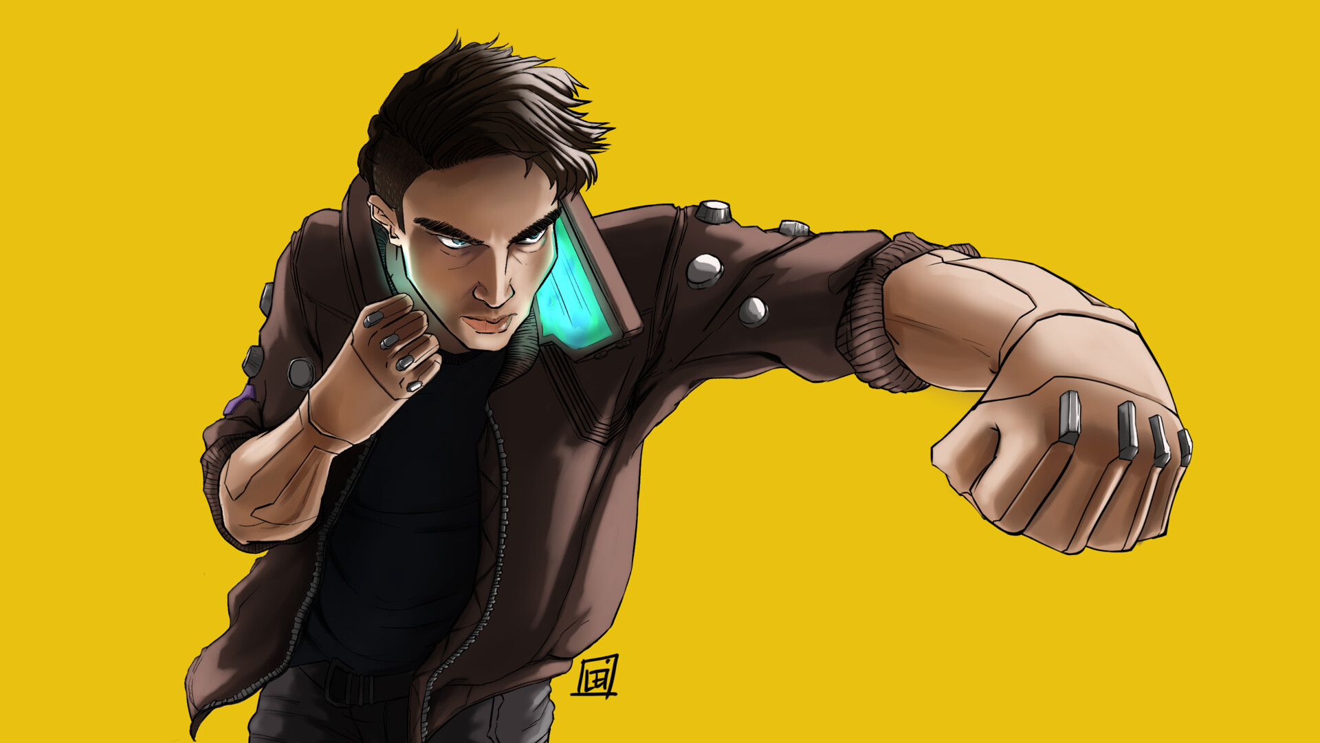 ArtStation - JC (Cyberpunk 2077) Commission Series.