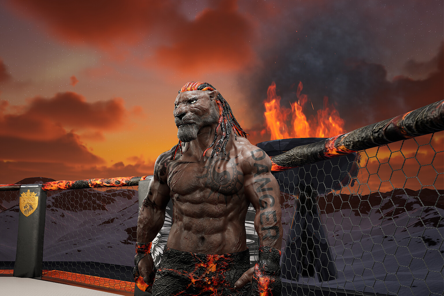 ArtStation - King fight