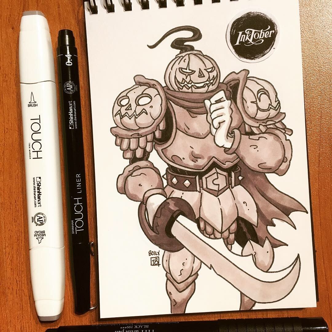 ArtStation - Inktober 2018