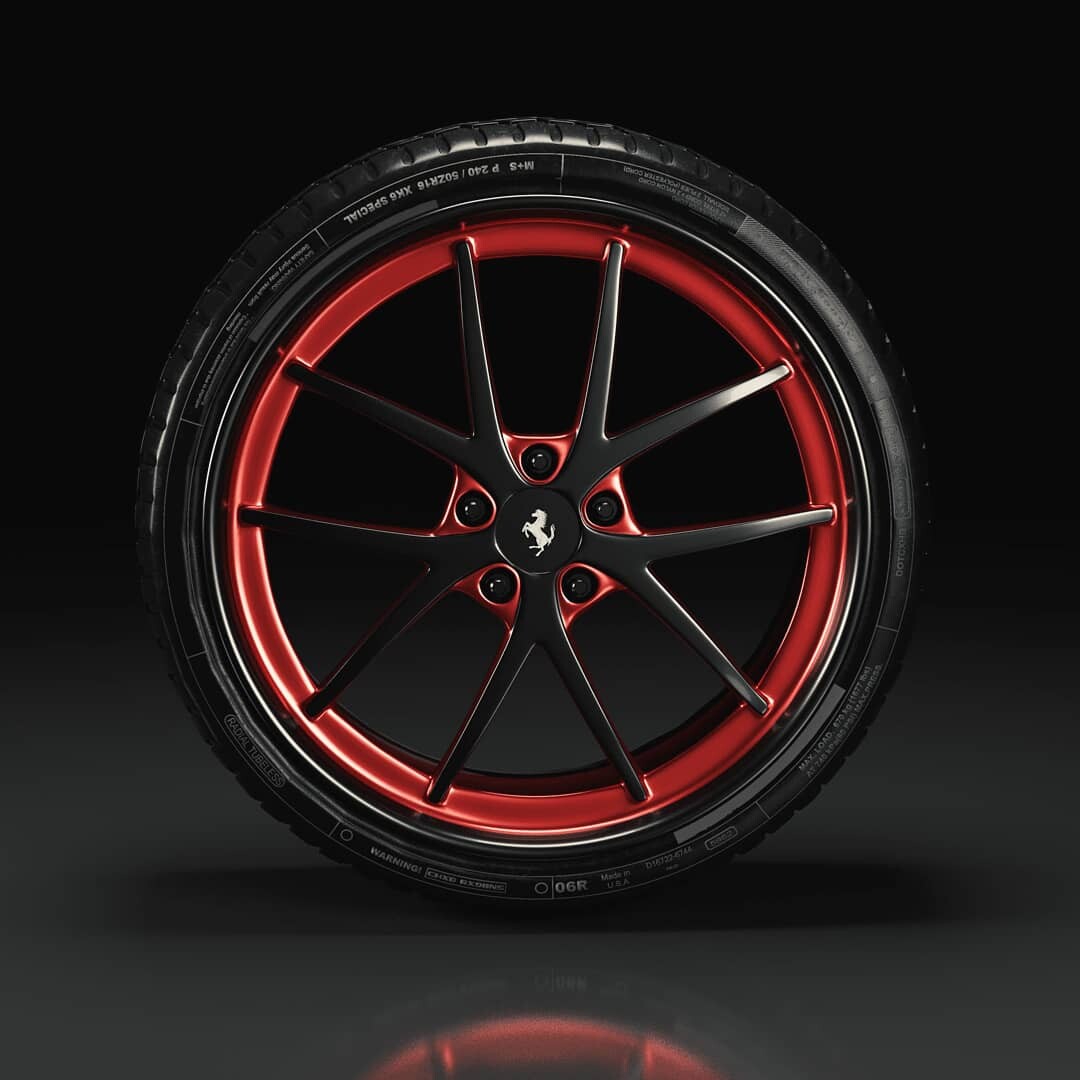 ArtStation - 3D Realistic Car Wheels