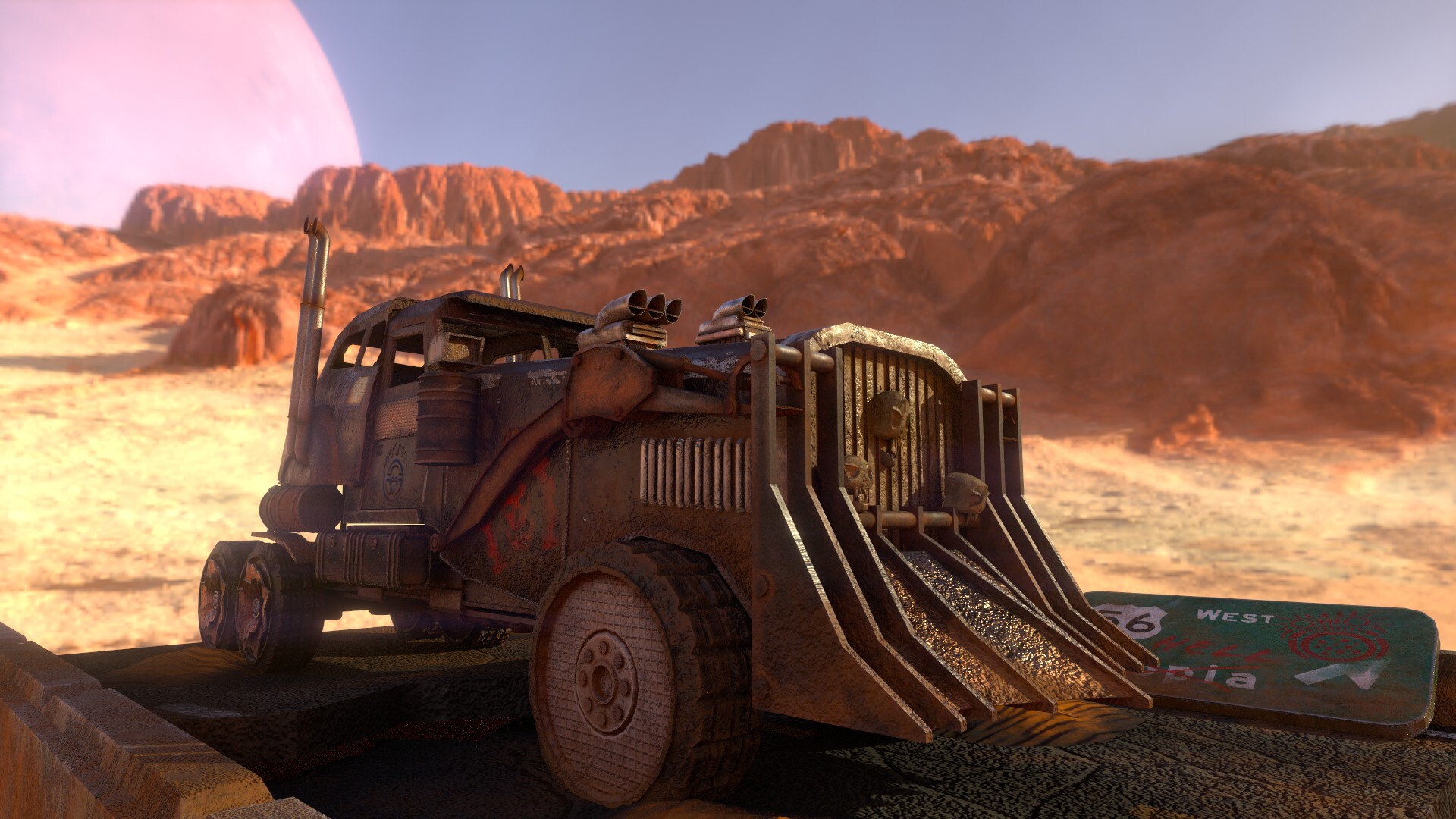 ArtStation - The War Rig - Mad Max