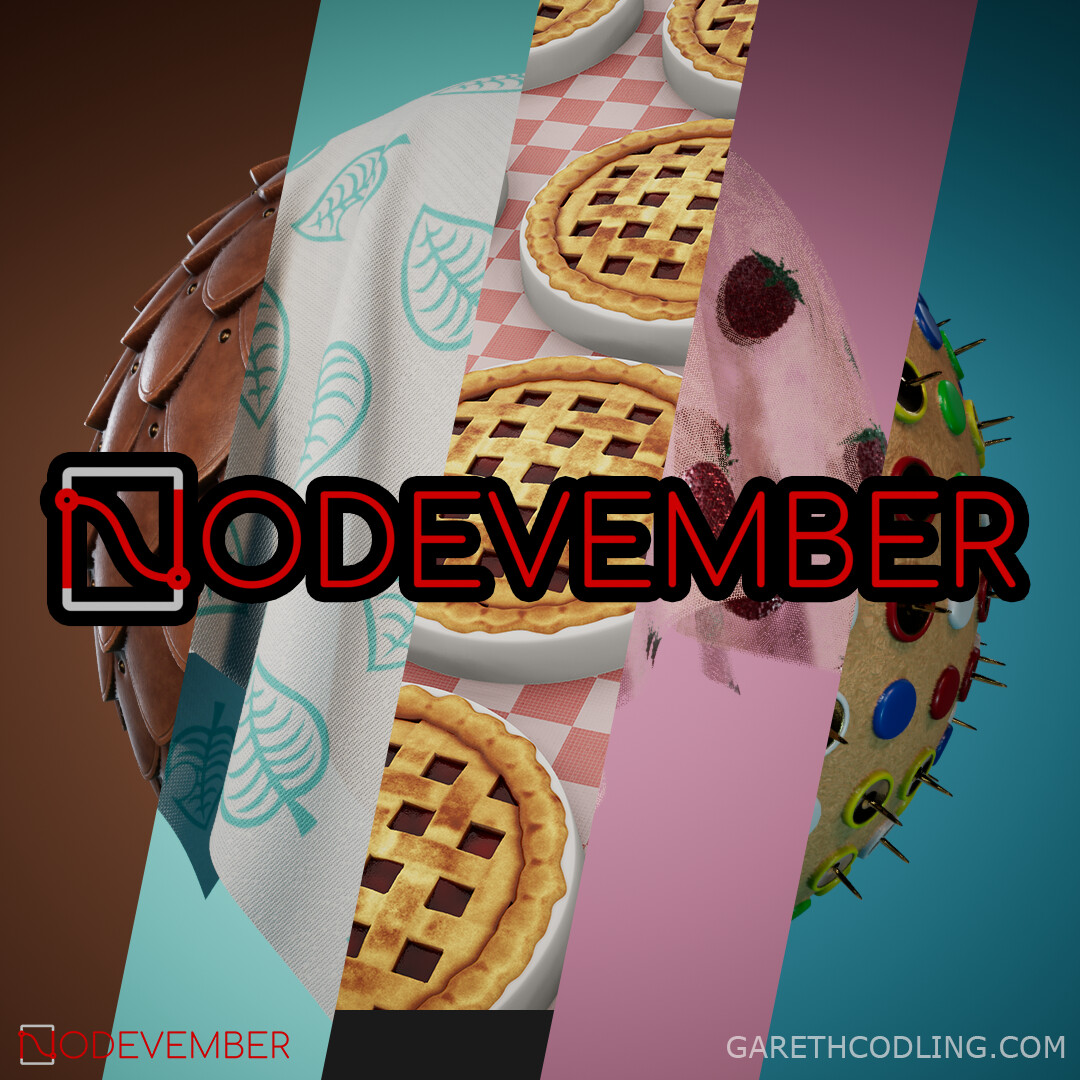 ArtStation - Nodevember 2020 - Substance Designer