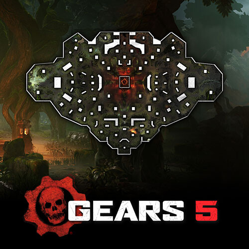 ArtStation - Gears 5 Overhead Maps - Part 2