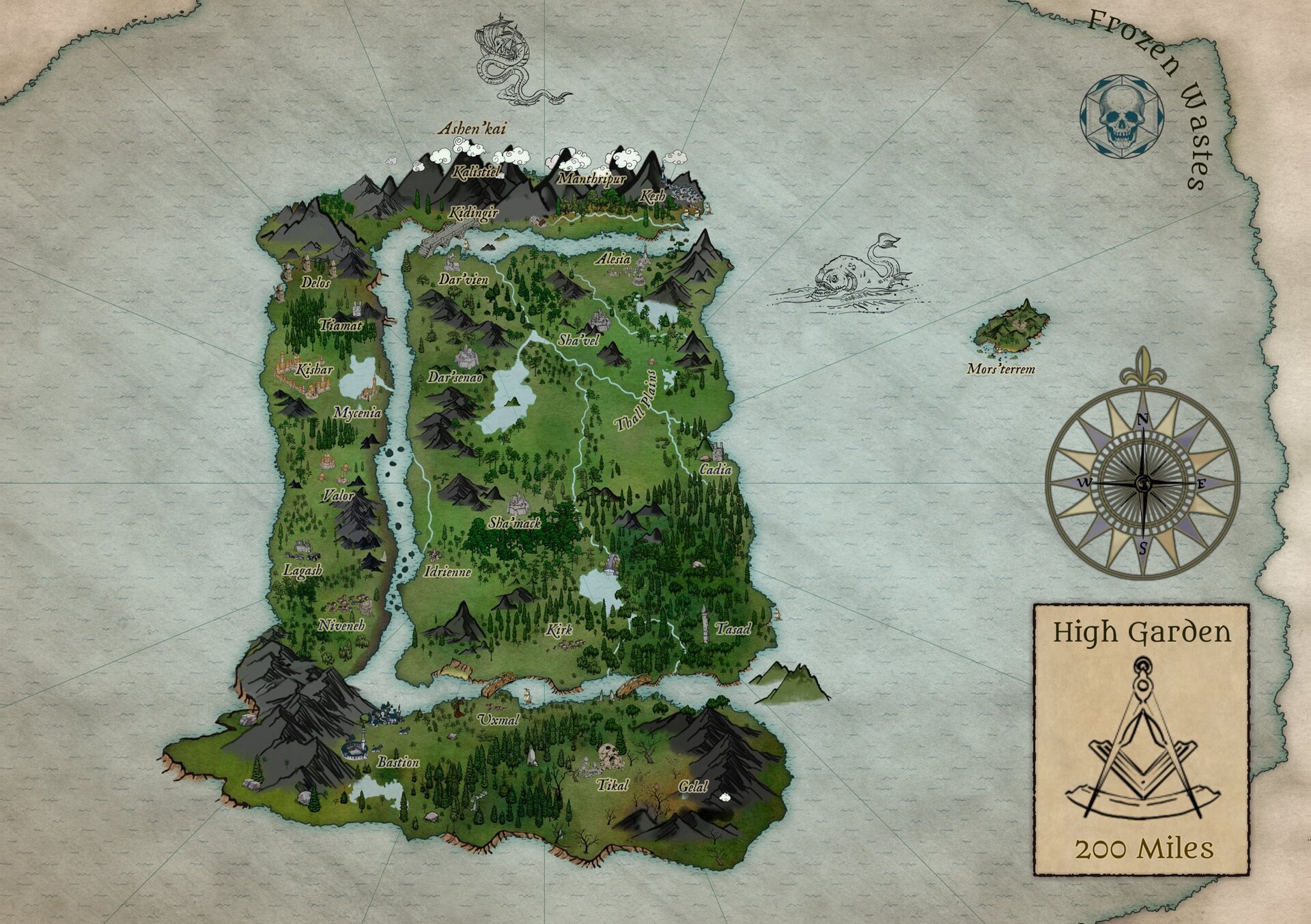 ArtStation - High Garden