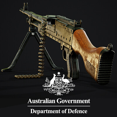 ArtStation - MAG58 Machine Gun - Upsurge Studios