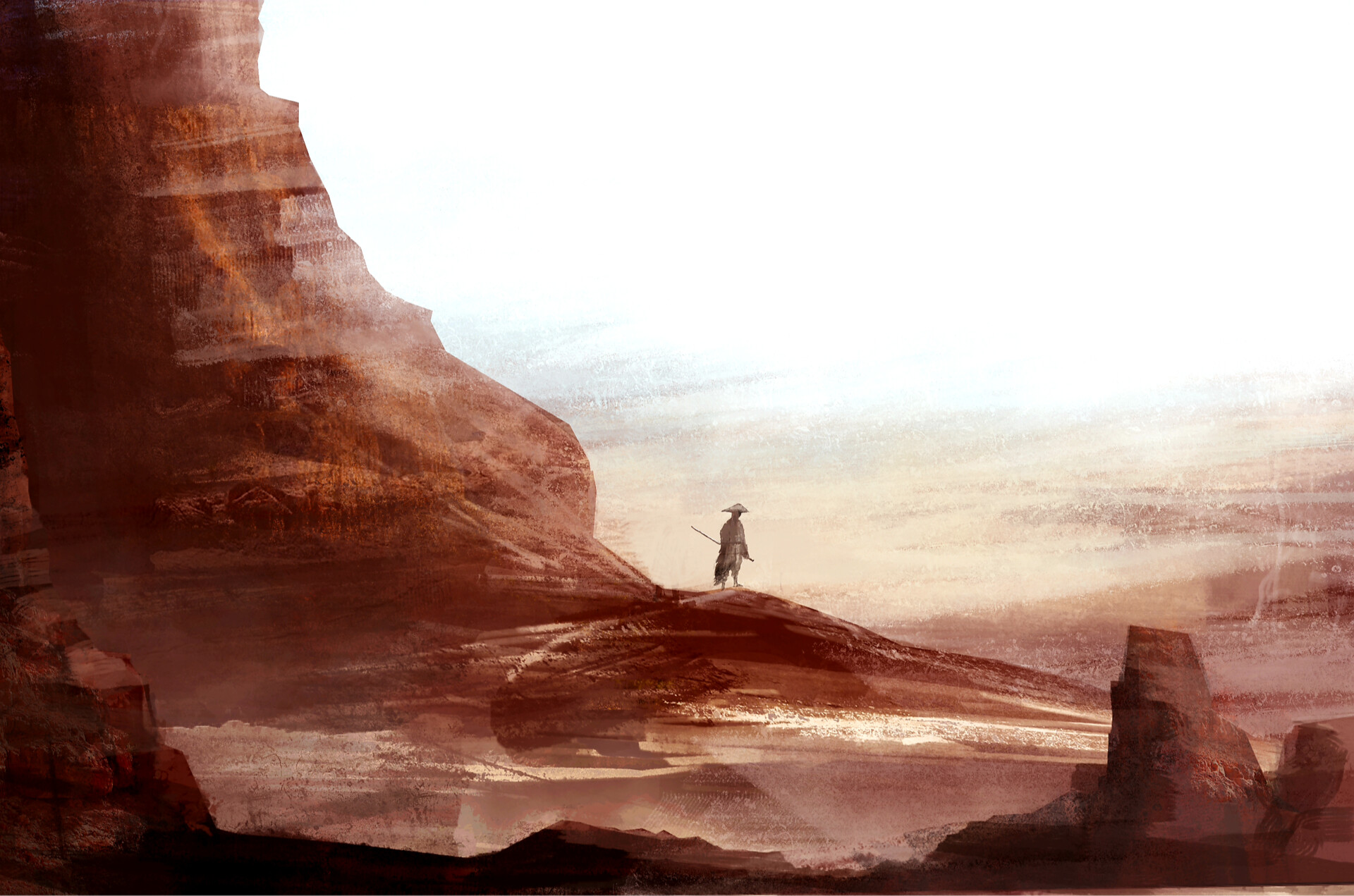 ArtStation - Desert Samurai