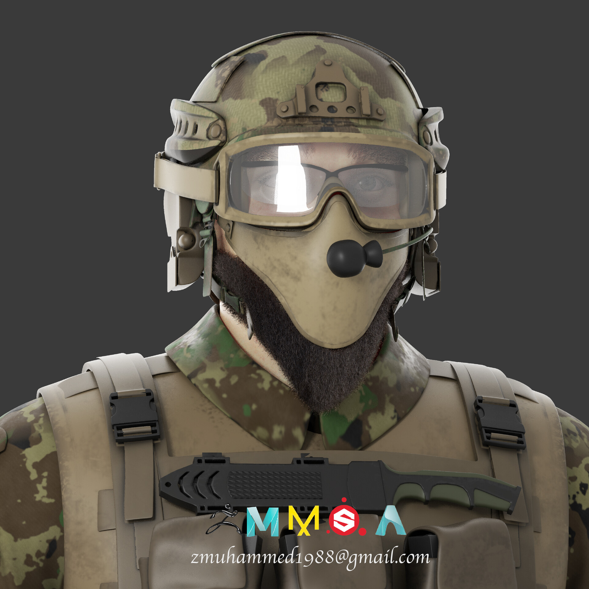 ArtStation - Soldier