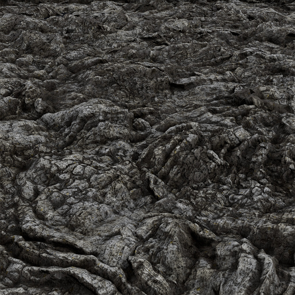ArtStation - Procedural Lava Ground - Houdini + Unreal