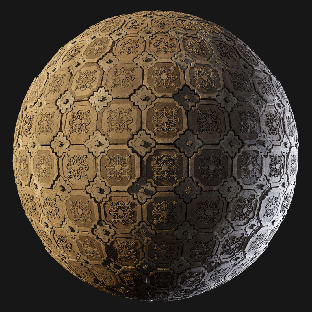 ArtStation - Patterned Tiles Material
