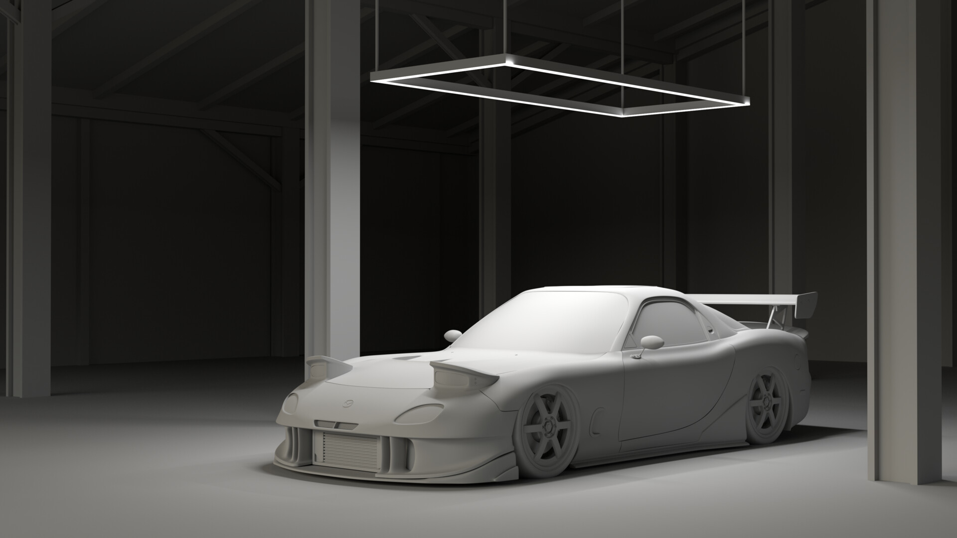 ArtStation - Mazda RX-7 FD