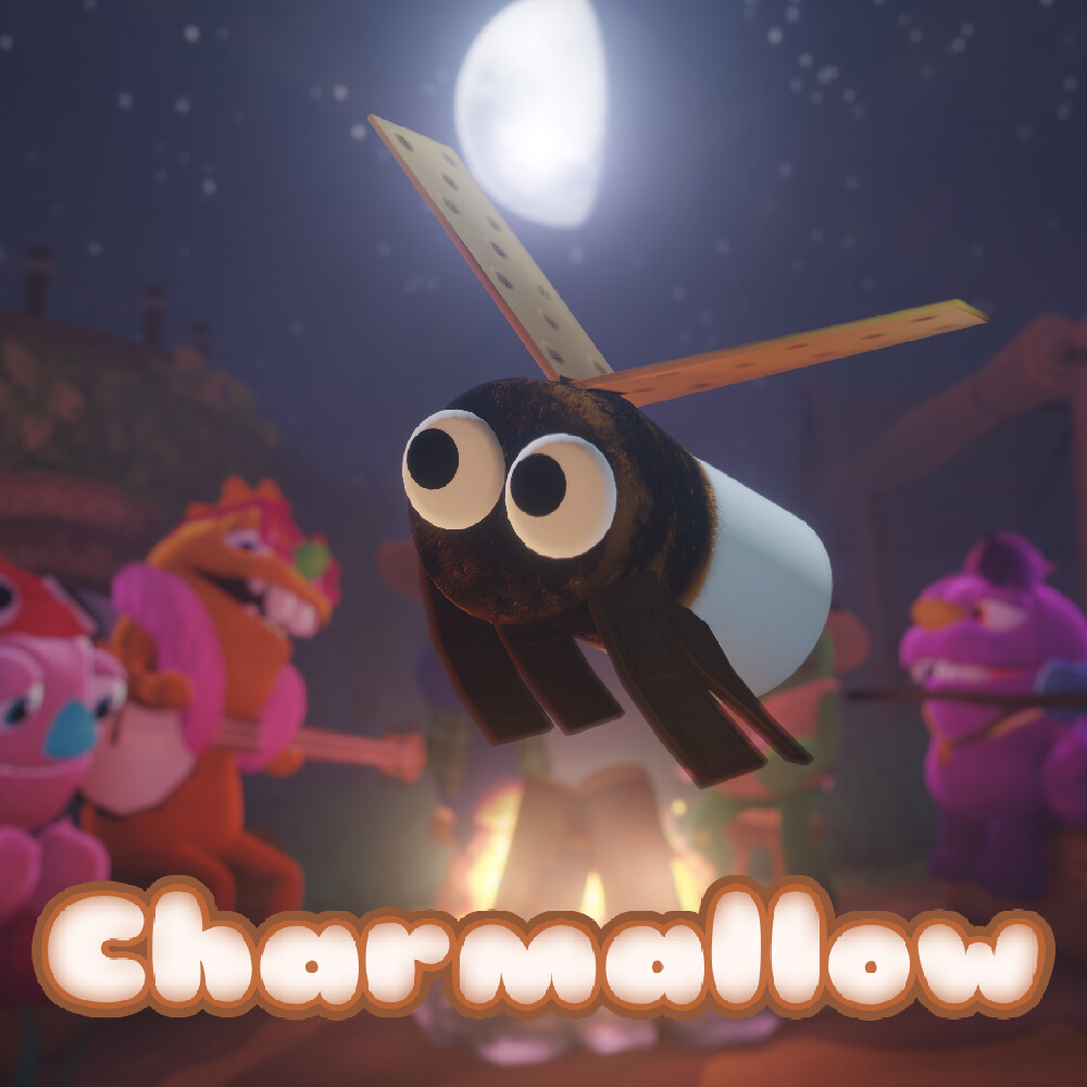 ArtStation - Charmallow Model and Animation - Bugsnax Fanart